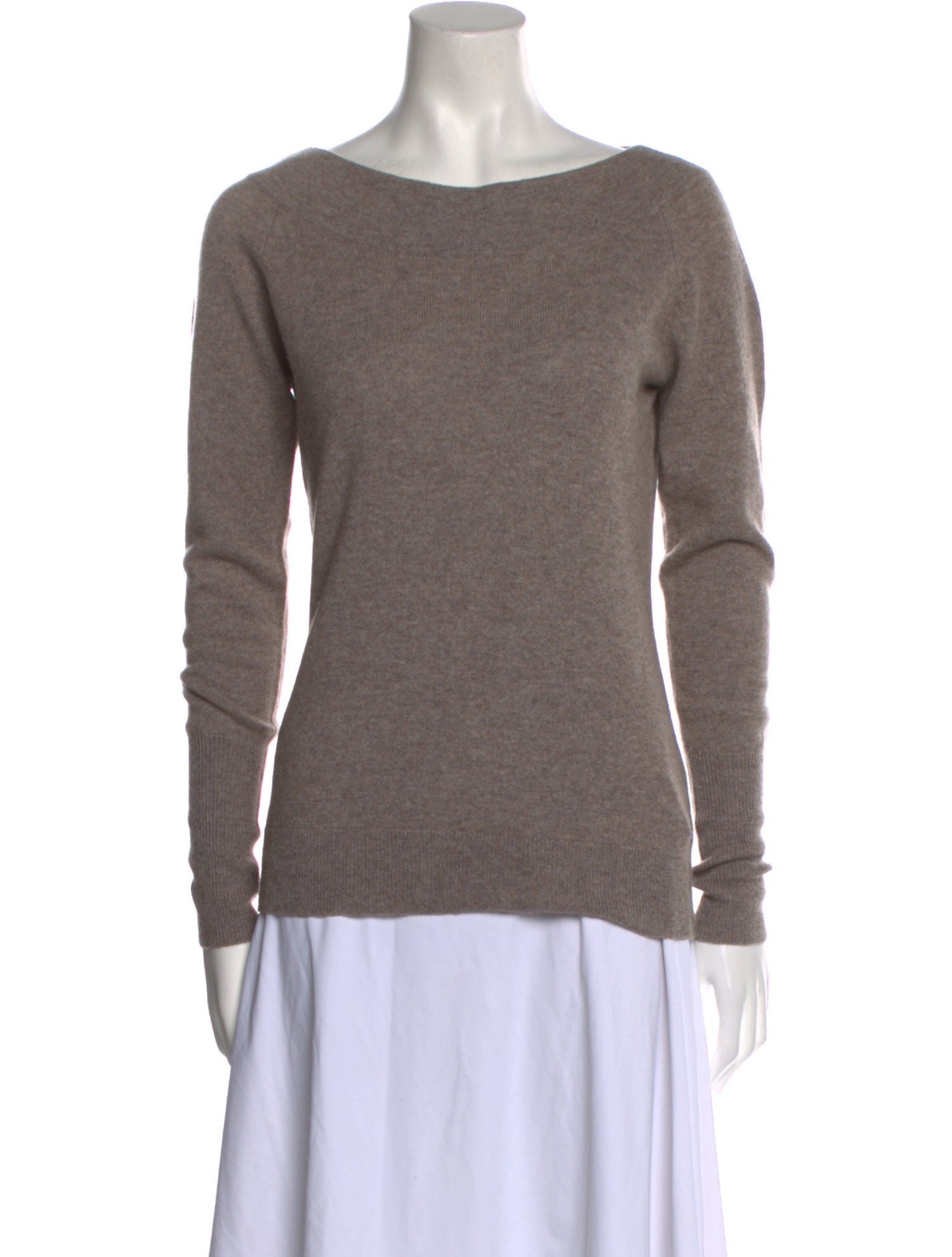 360 Cashmere Wool-Blend Sweater - Brown Knitwear, Clothing - WCAHE20085 ...