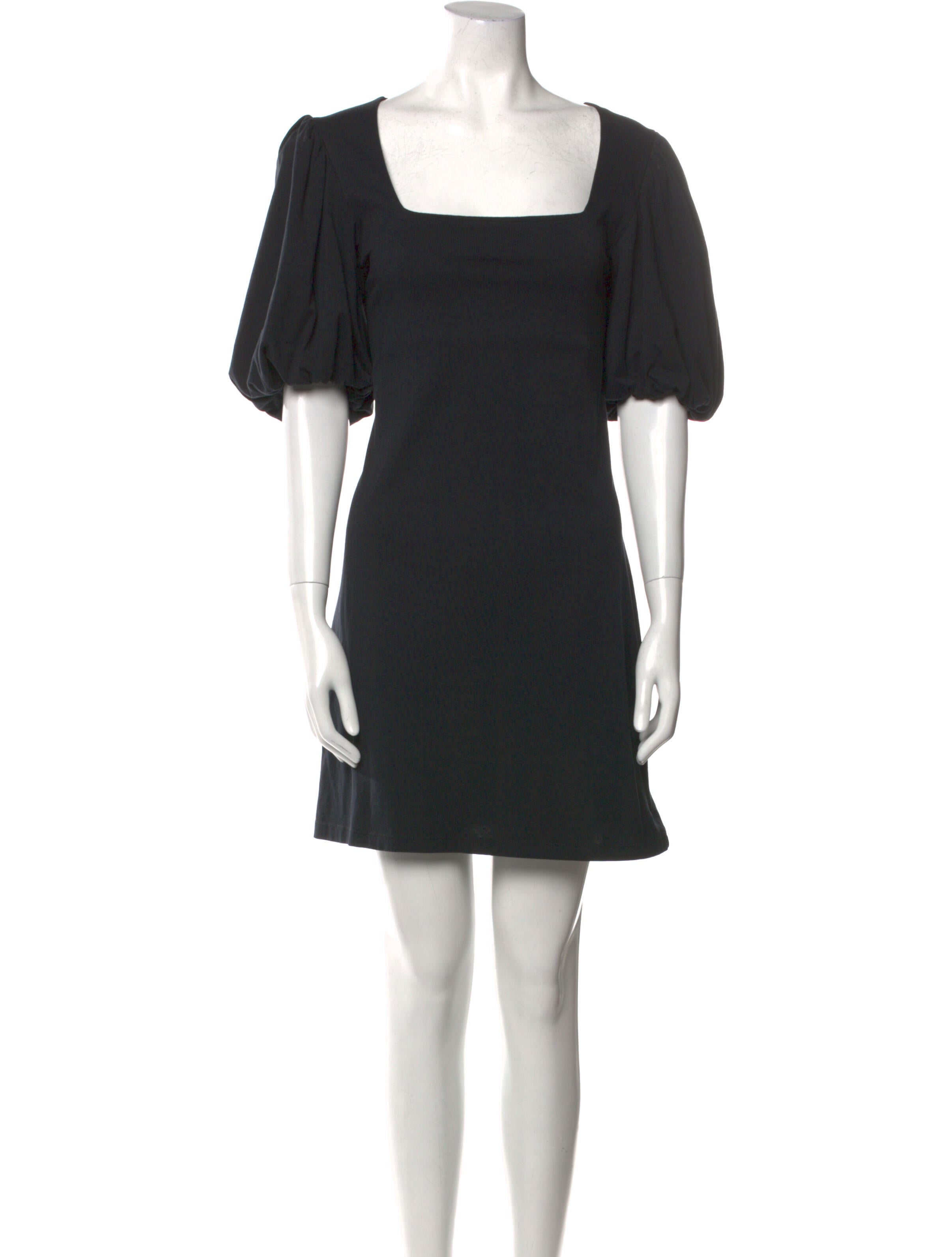 FRAME Frame Denim Embroidered Mini Dress - Black Dresses, Clothing ...