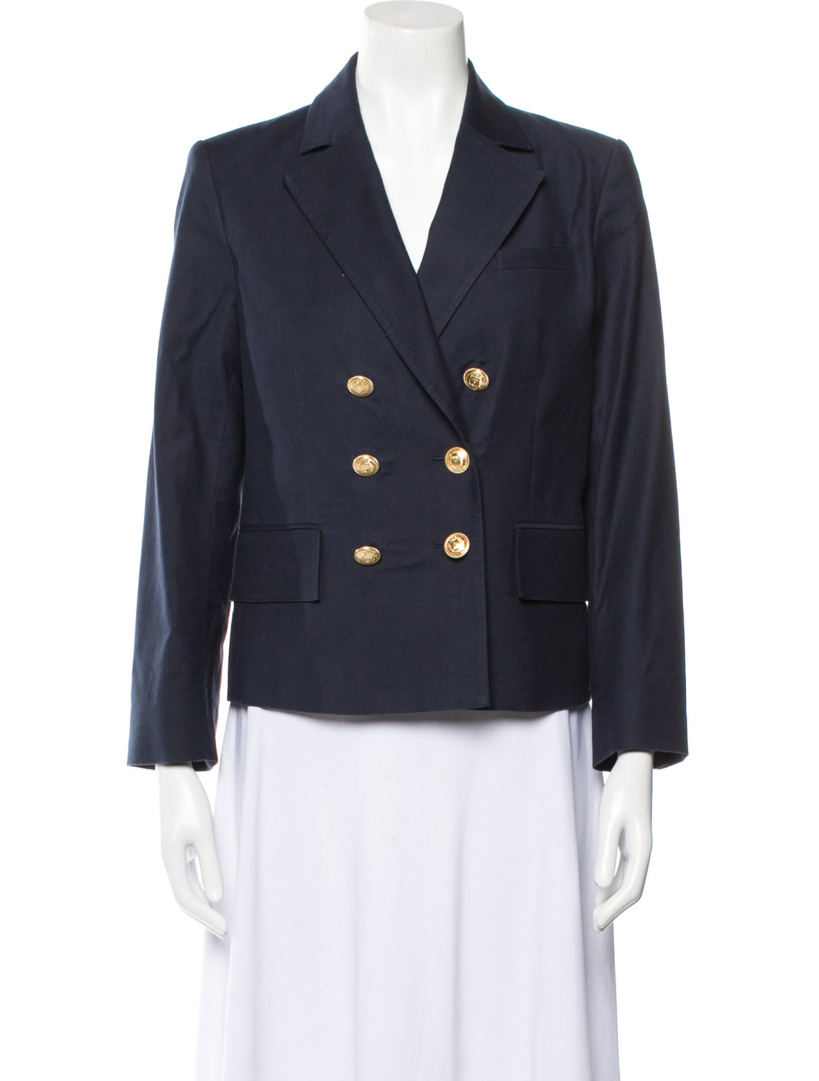 FRAME Blazer - Blue Jackets, Clothing - WFD172571 | The RealReal