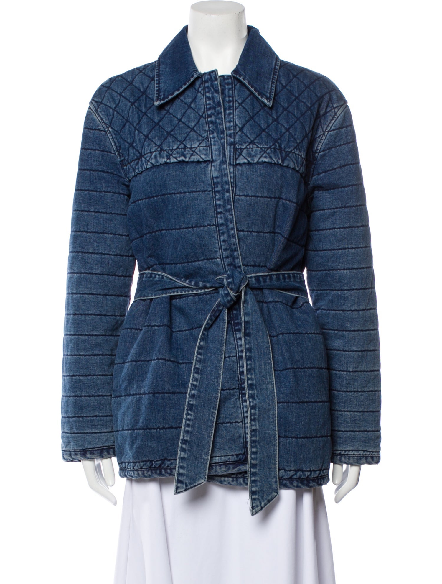 FRAME Denim Jacket - Blue Jackets, Clothing - WFD184171 | The RealReal