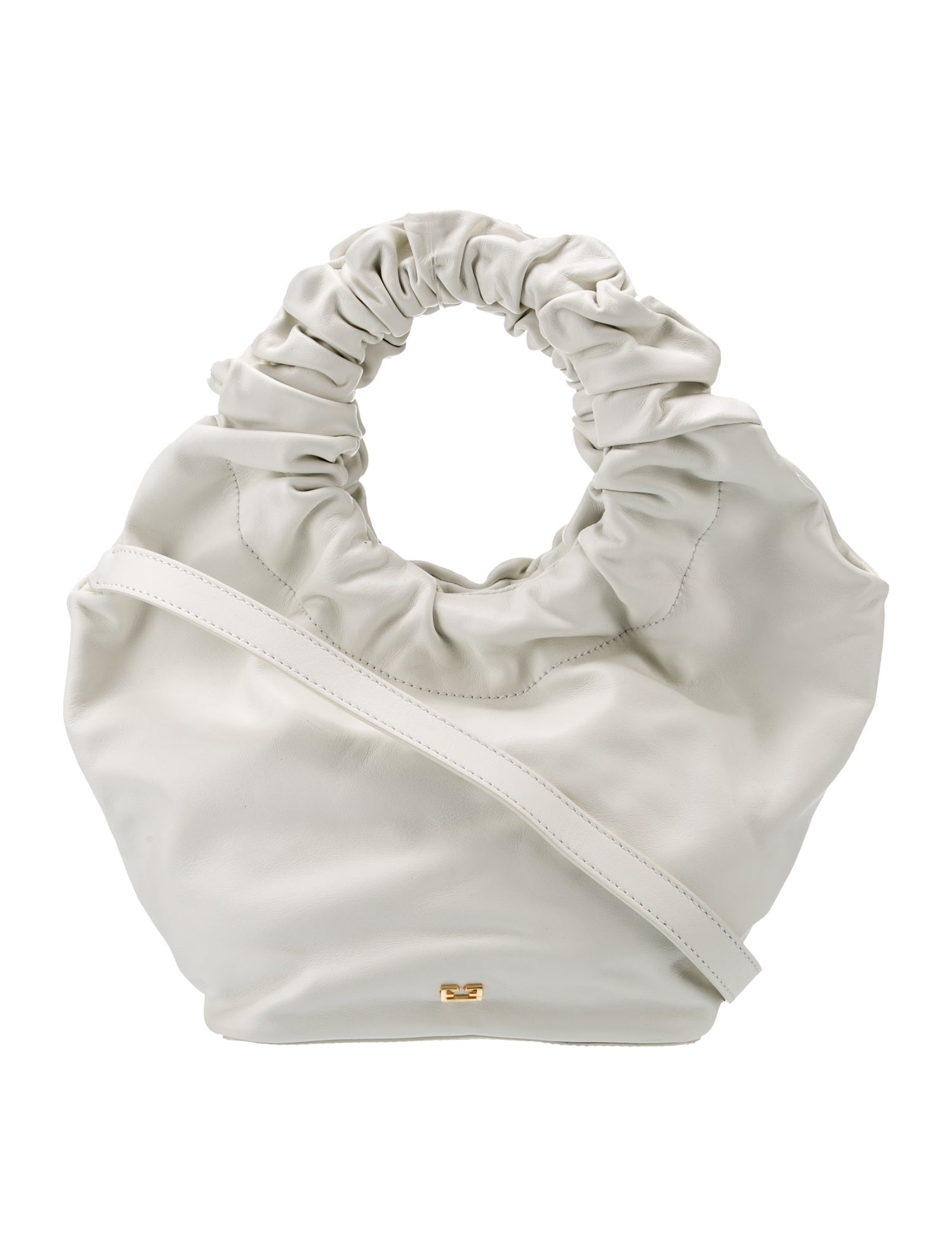 FRAME Leather Top Handle Bag - White Handle Bags, Handbags - WFD211891 ...
