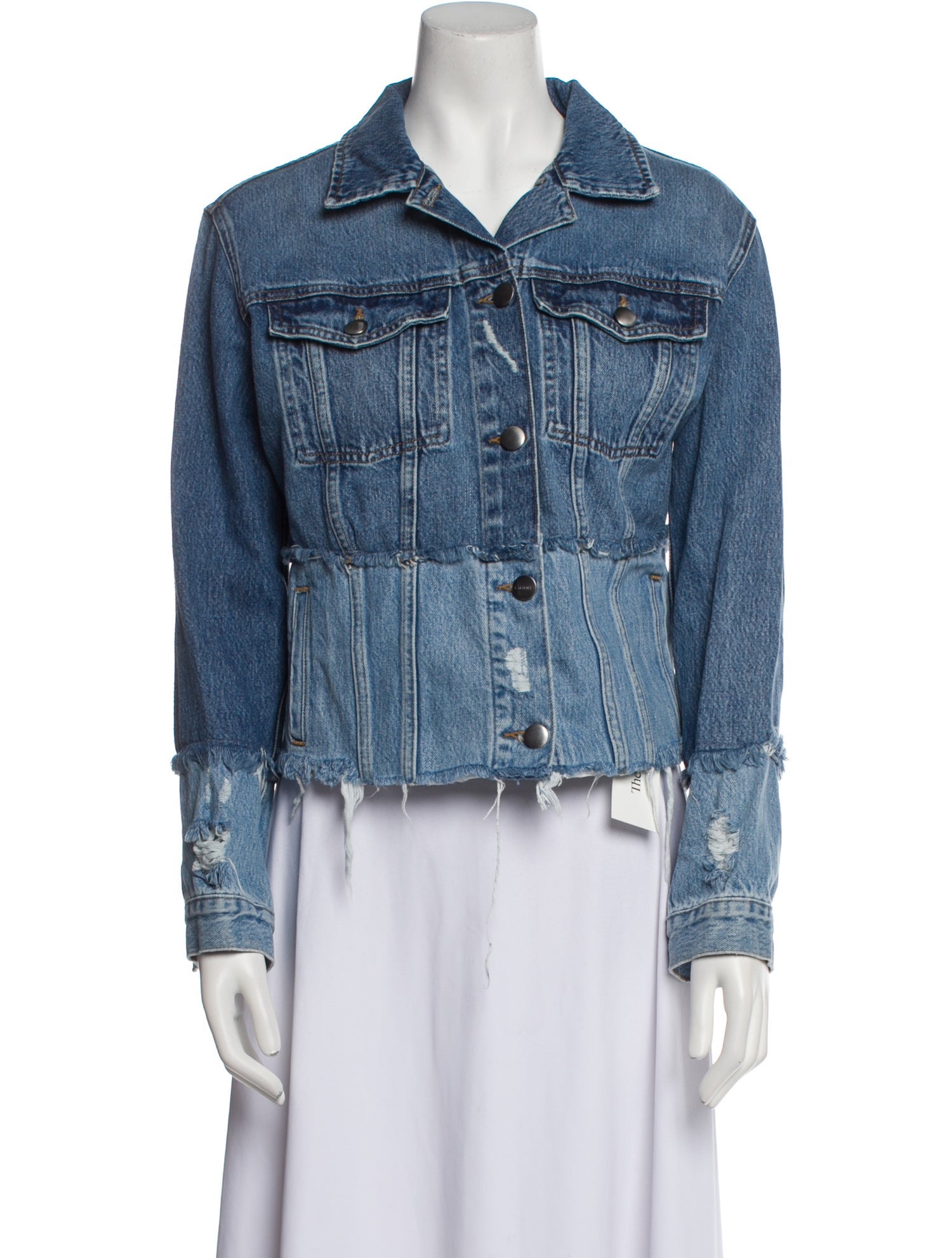 FRAME Denim Jacket - Blue Jackets, Clothing - WFD220305 | The RealReal