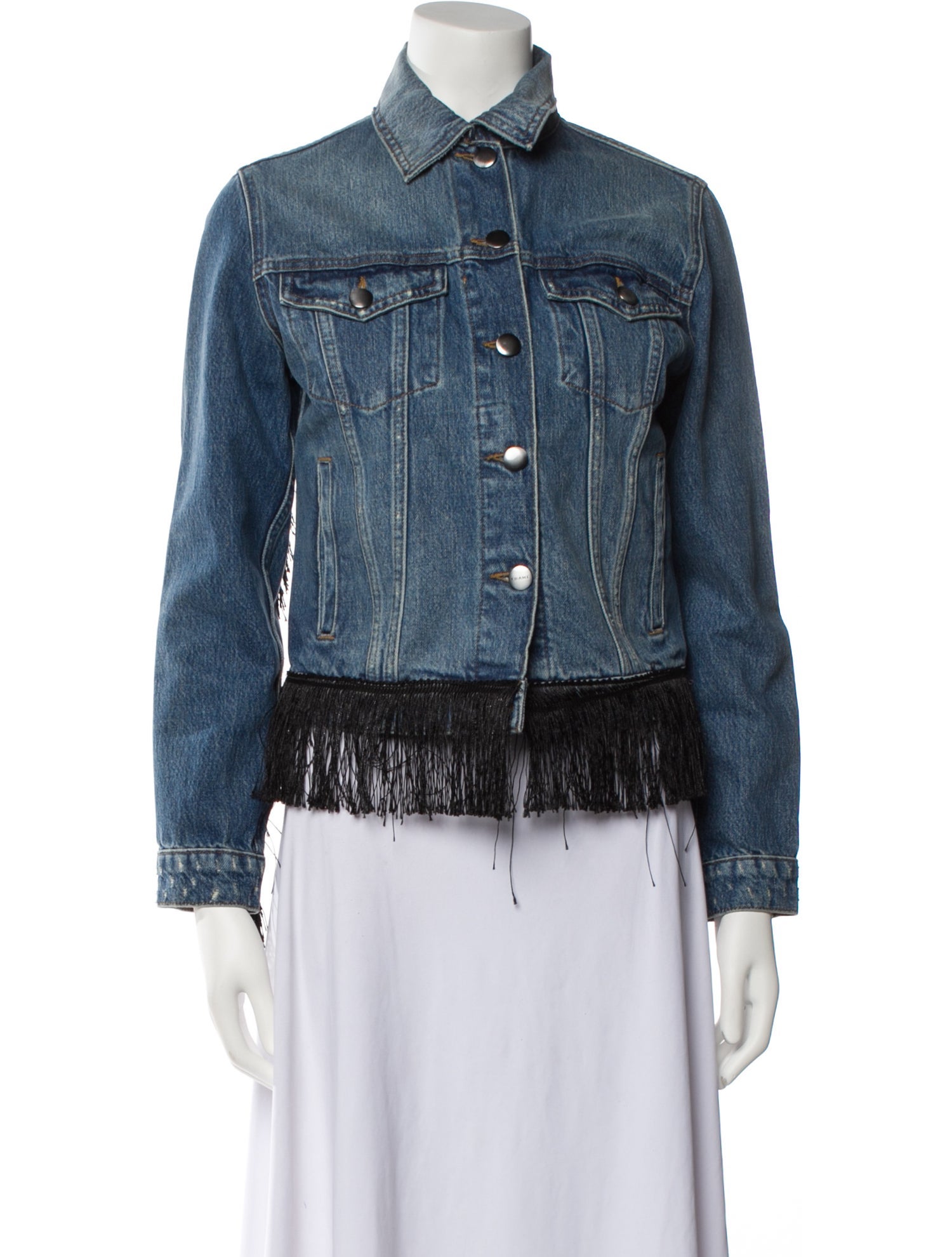 FRAME Denim Jacket - Blue Jackets, Clothing - WFD221876 | The RealReal