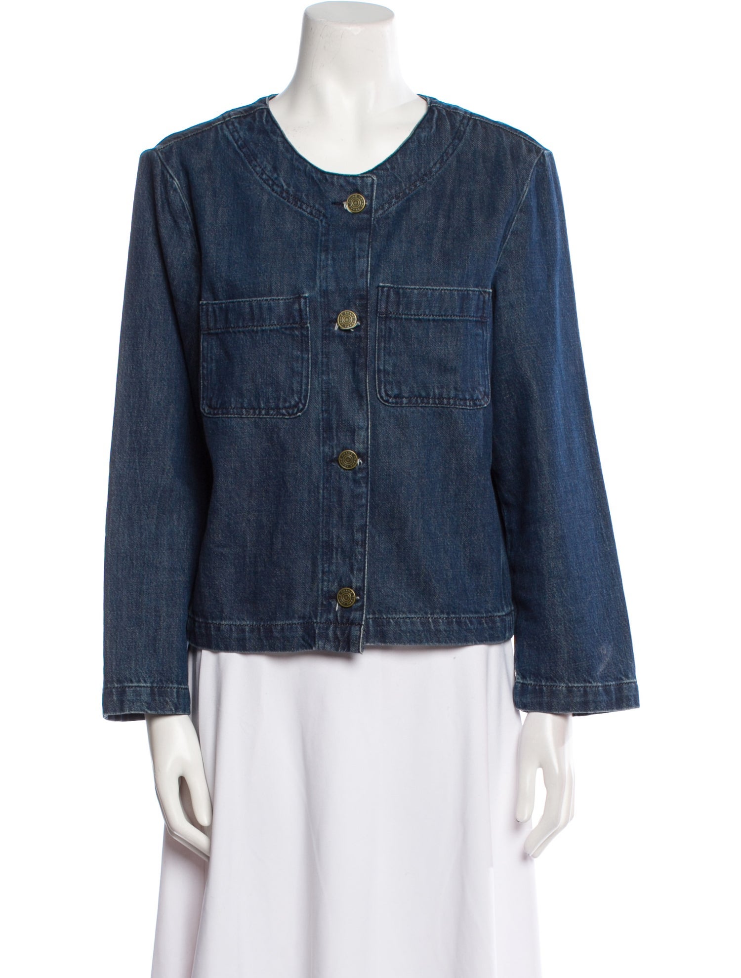 FRAME Denim Jacket - Blue Jackets, Clothing - WFD234075 | The RealReal