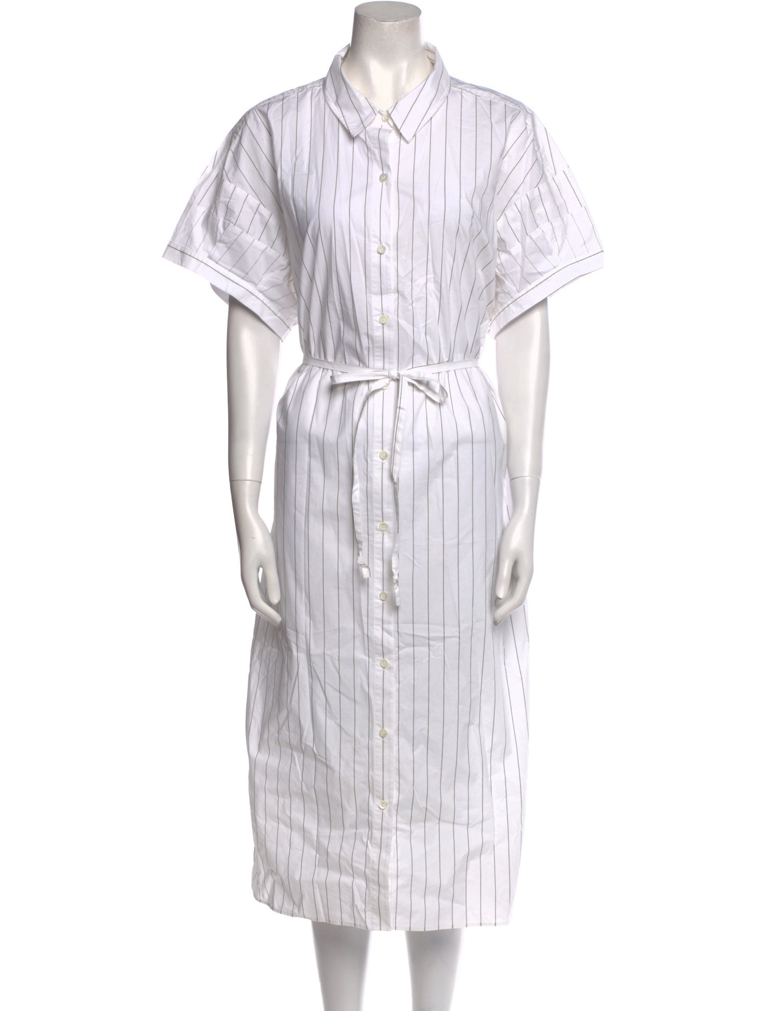 FRAME Striped Long Dress - Neutrals Dresses, Clothing - WFD244823 | The ...