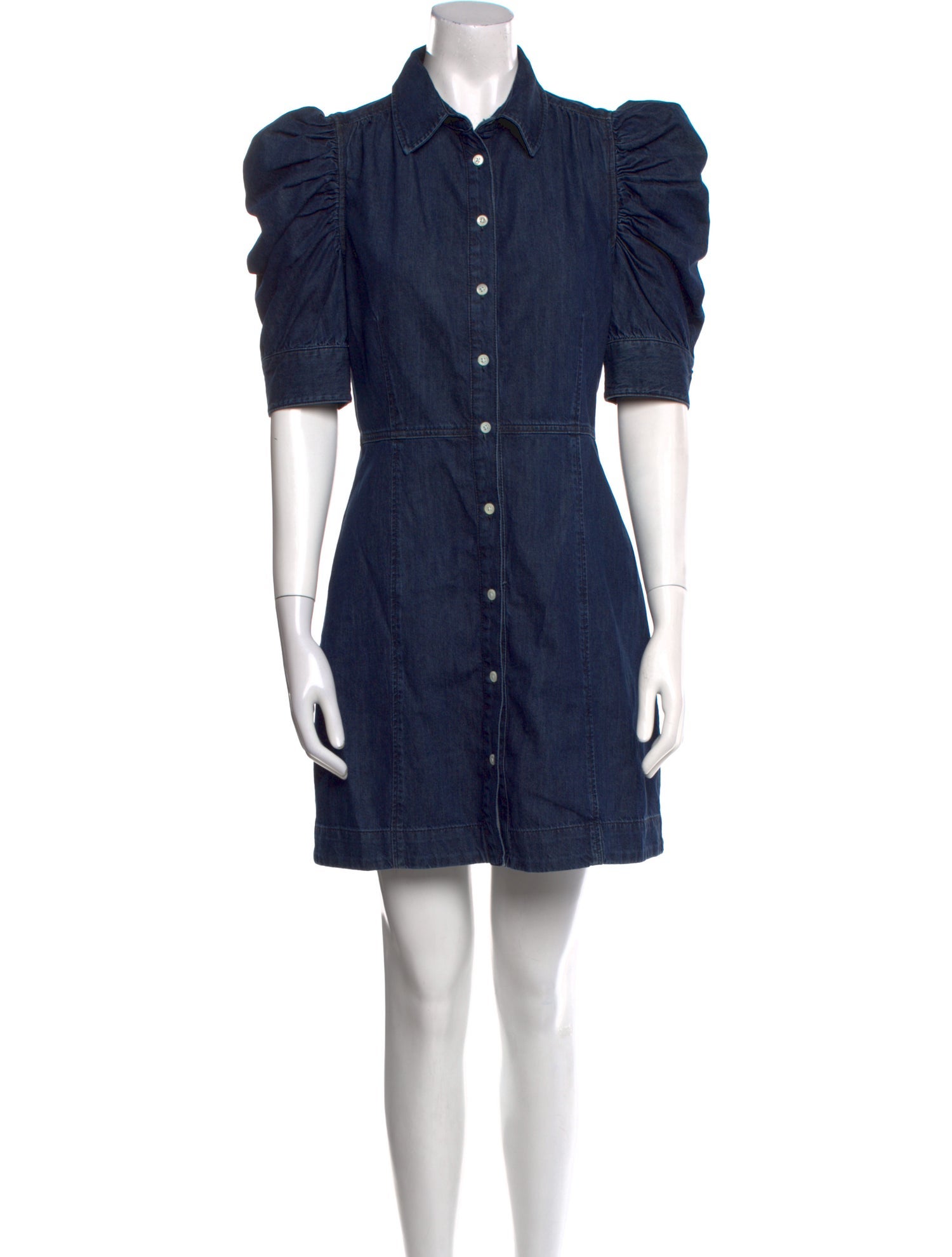 FRAME Mini Dress - Blue Dresses, Clothing - WFD246936 | The RealReal