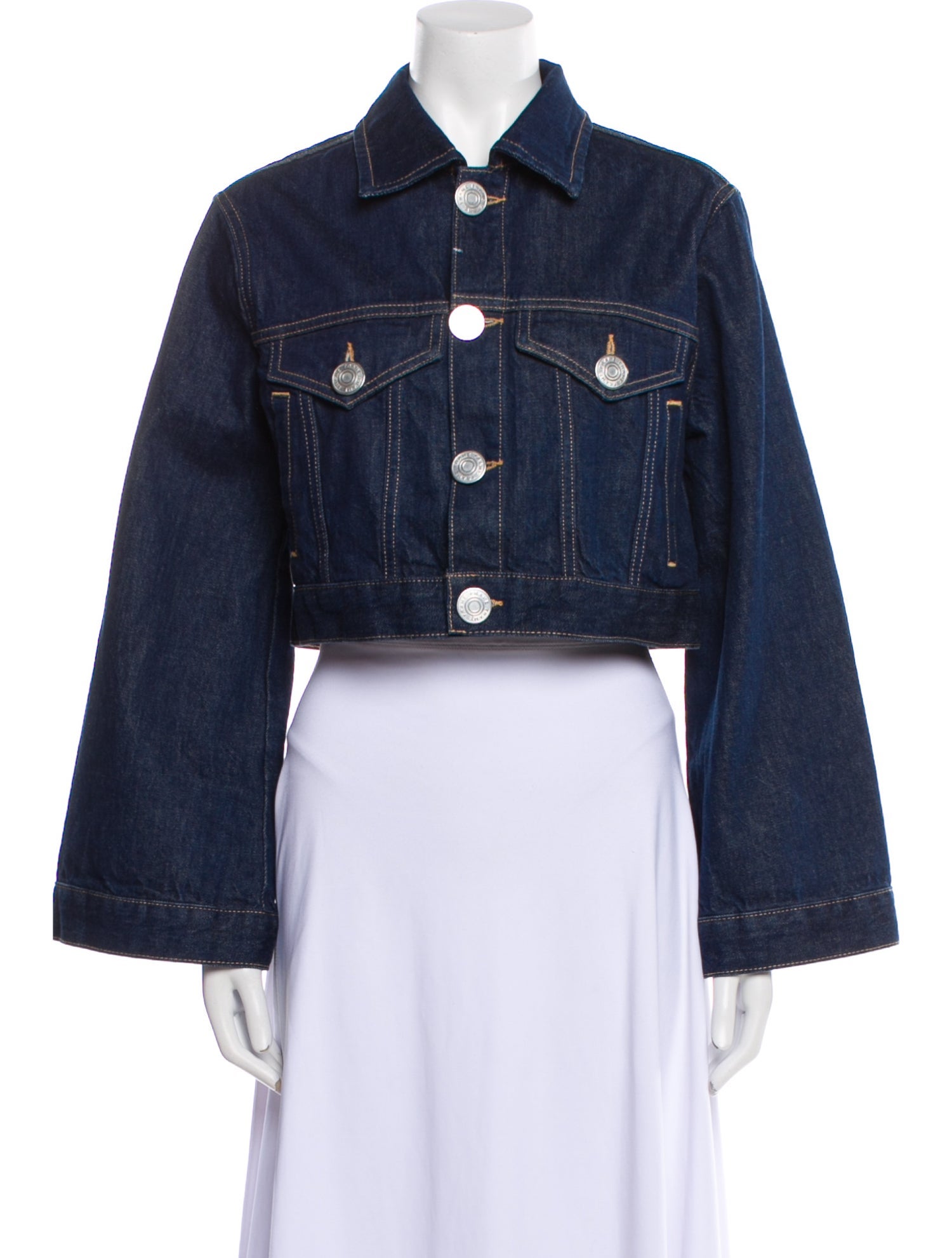 FRAME Denim Jacket - Blue Jackets, Clothing - WFD250534 | The RealReal