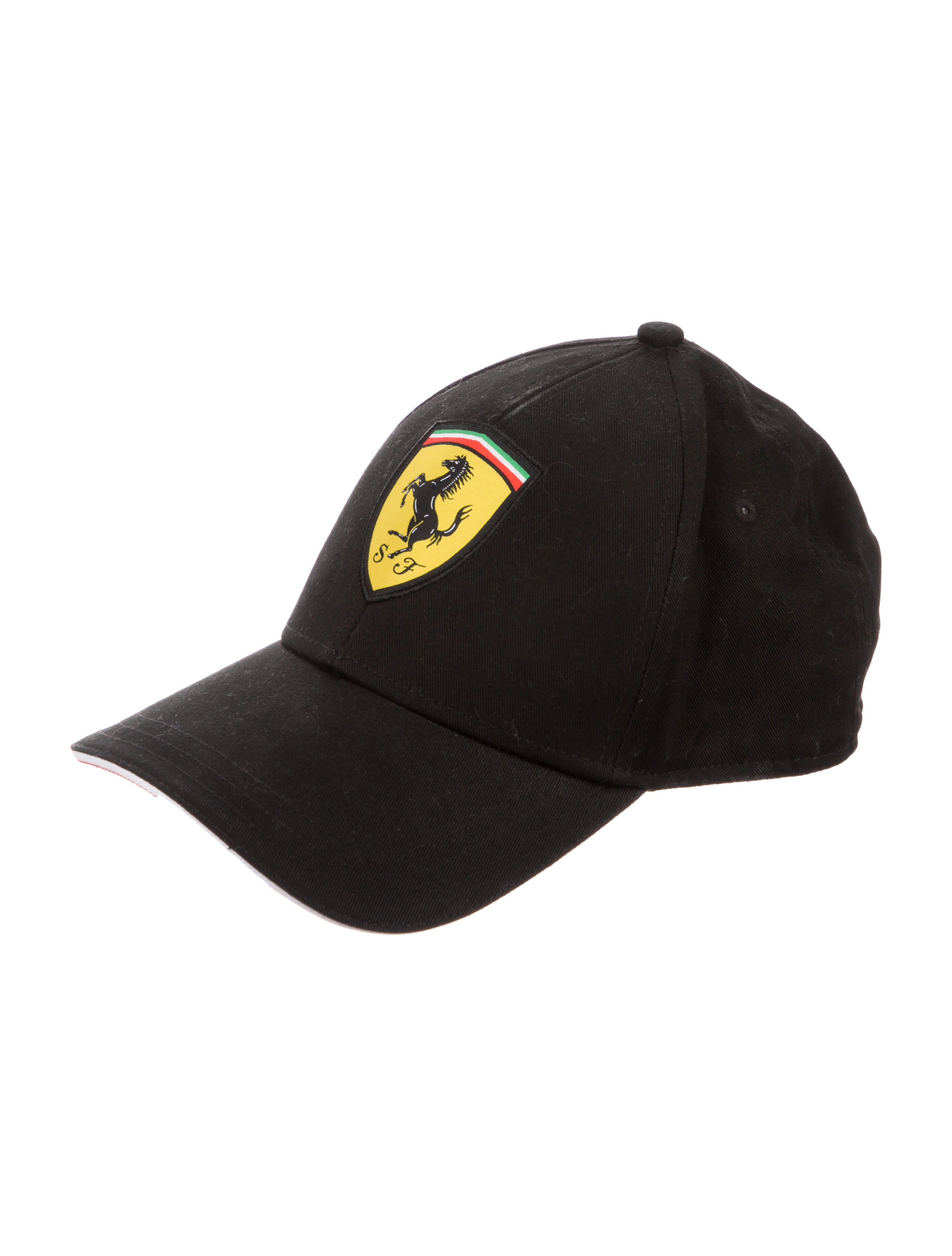 Ferrari Logo Baseball Cap - Black Hats, Accessories - WFERA20478 | The ...