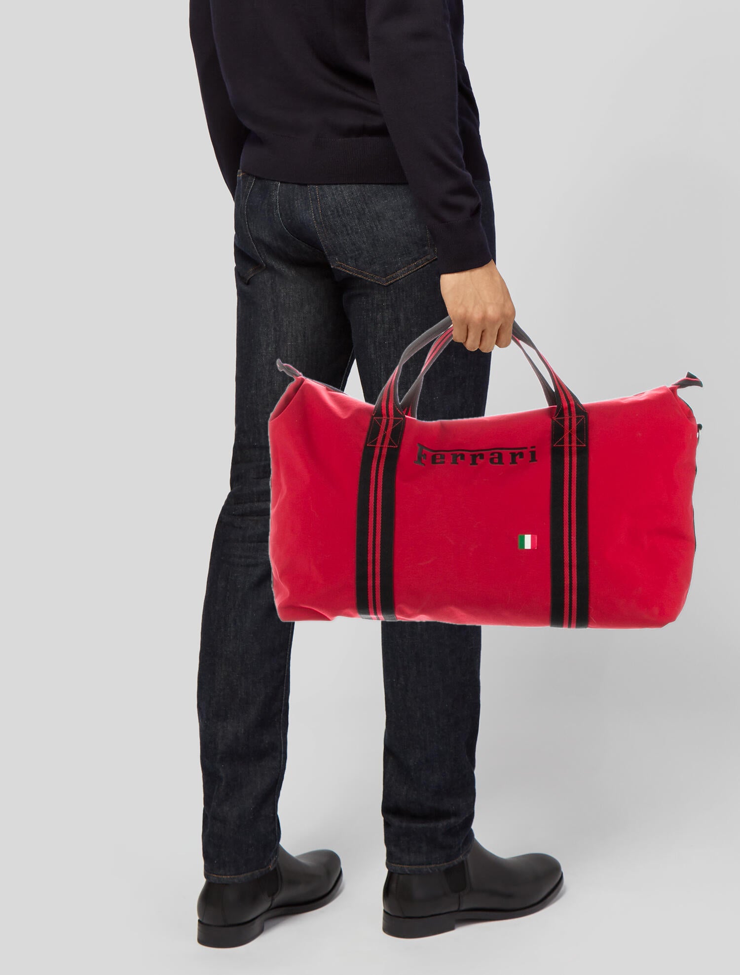 Ferrari Canvas Carry-On Bag - Red Weekenders, Bags - WFERA20513 | The ...