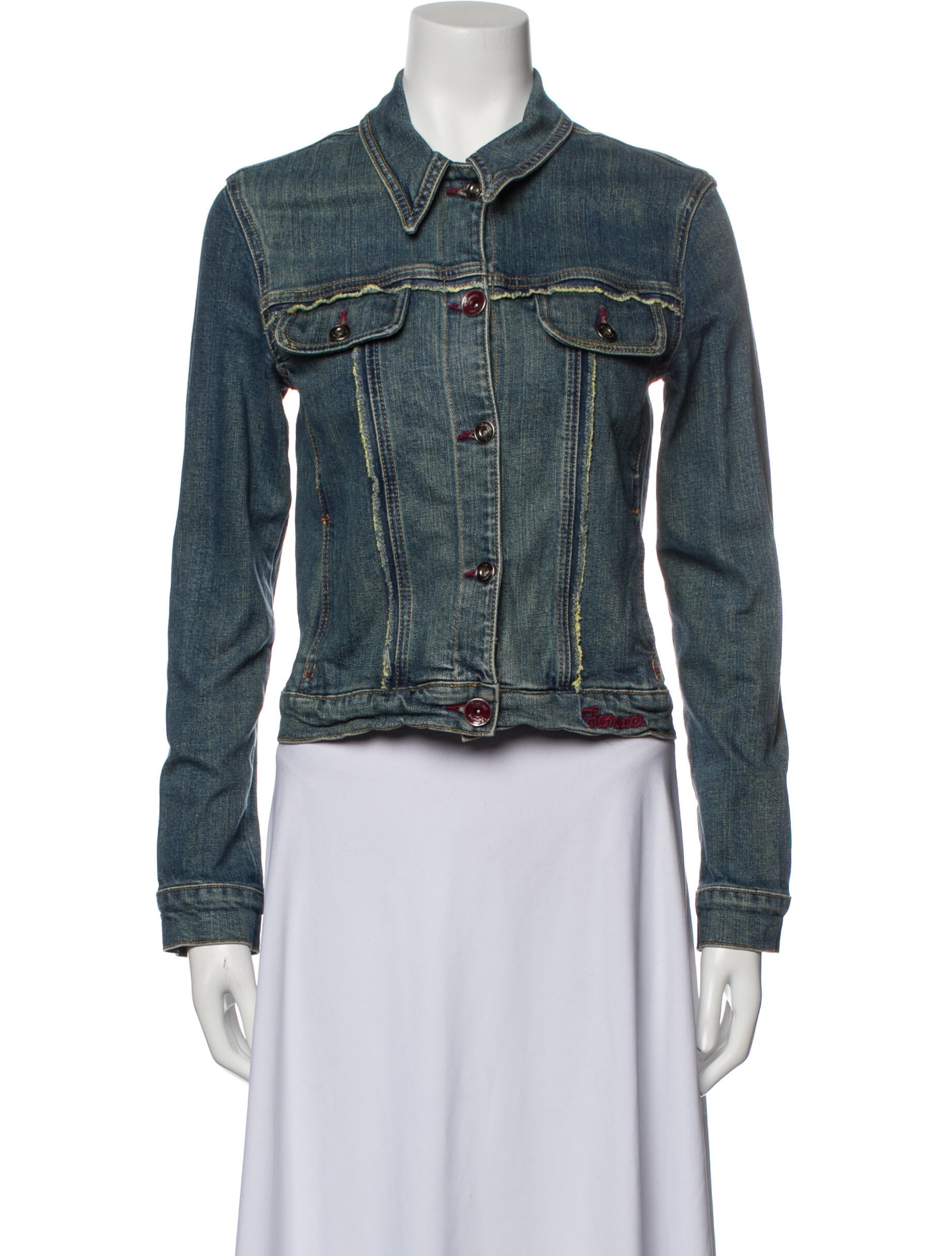 Fiorucci Denim Jacket - Blue Jackets, Clothing - WFIRU21029 | The RealReal