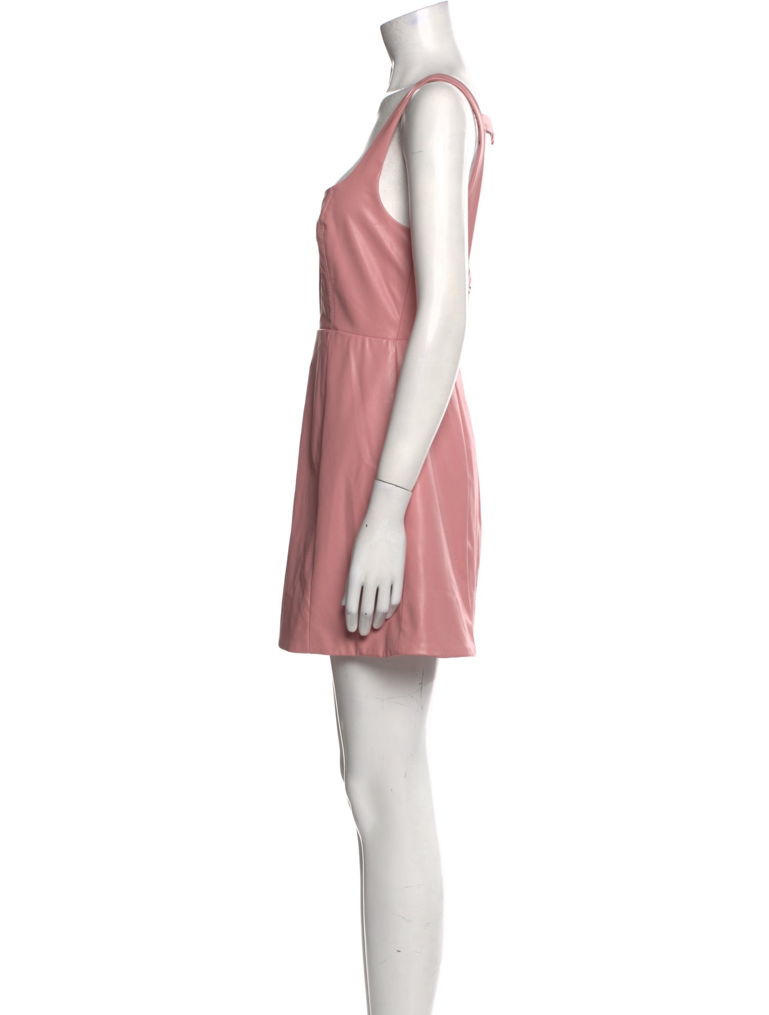 Rebecca Taylor Square Neckline Mini Dress - Pink Dresses, Clothing ...