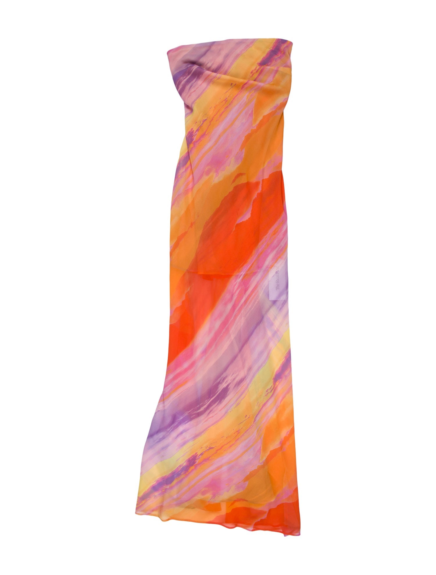 For Love & Lemons Tie-Dye Print Long Dress - Purple Dresses, Clothing ...