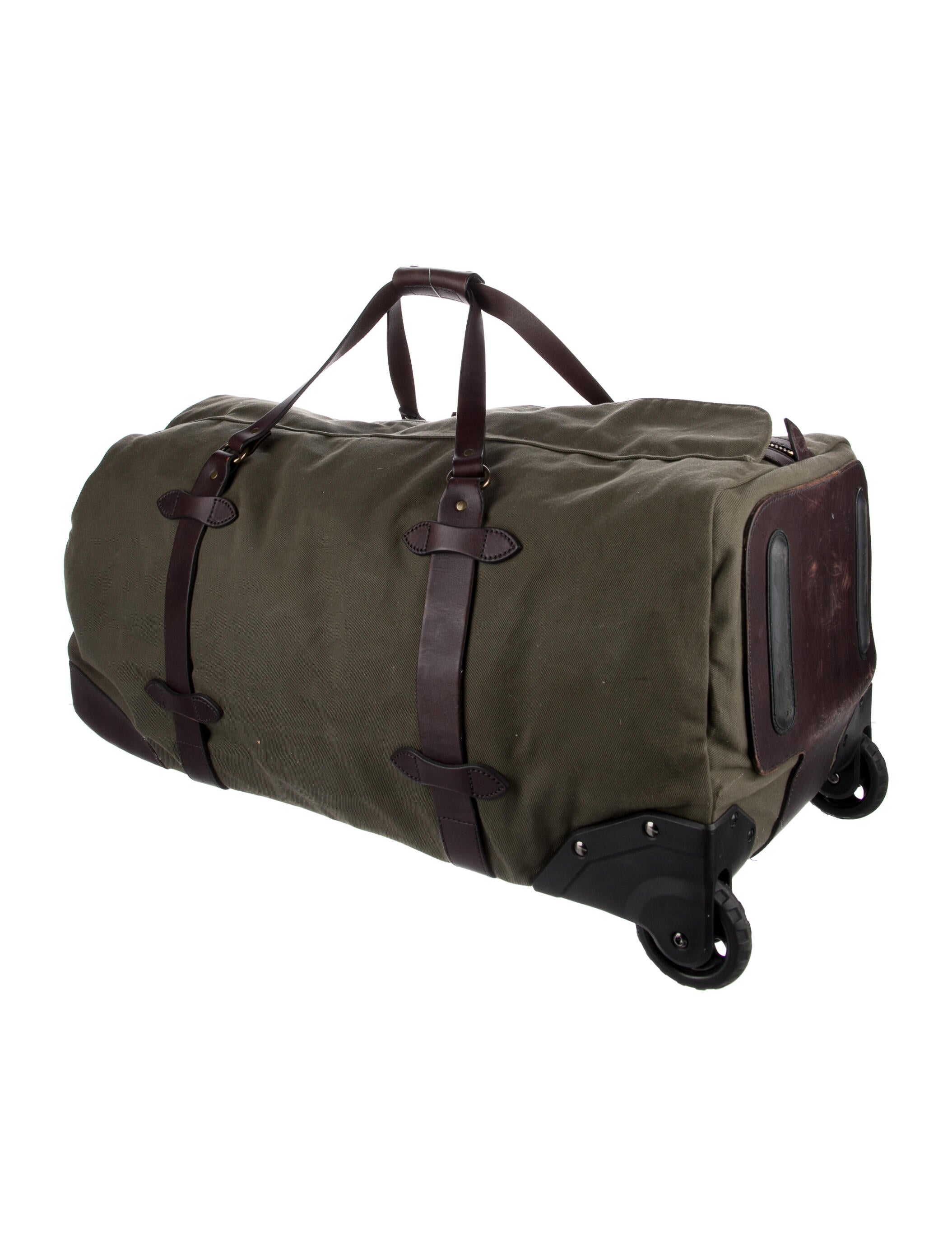 Filson Nylon Rolling Zip Suitcase - Green Suitcases, Luggage ...