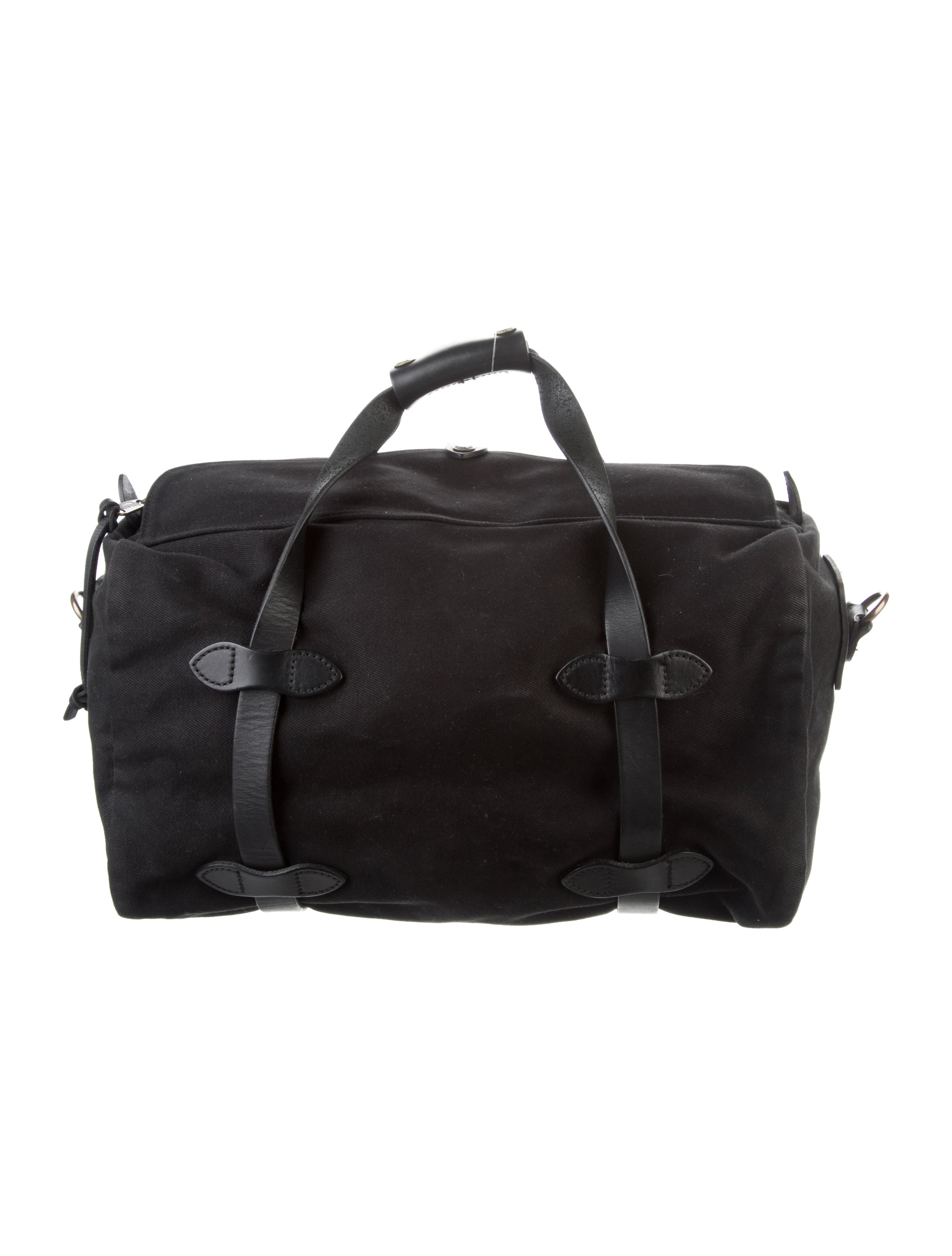 Filson Leather-Trimmed Weekender Bag - Black Weekenders, Bags ...