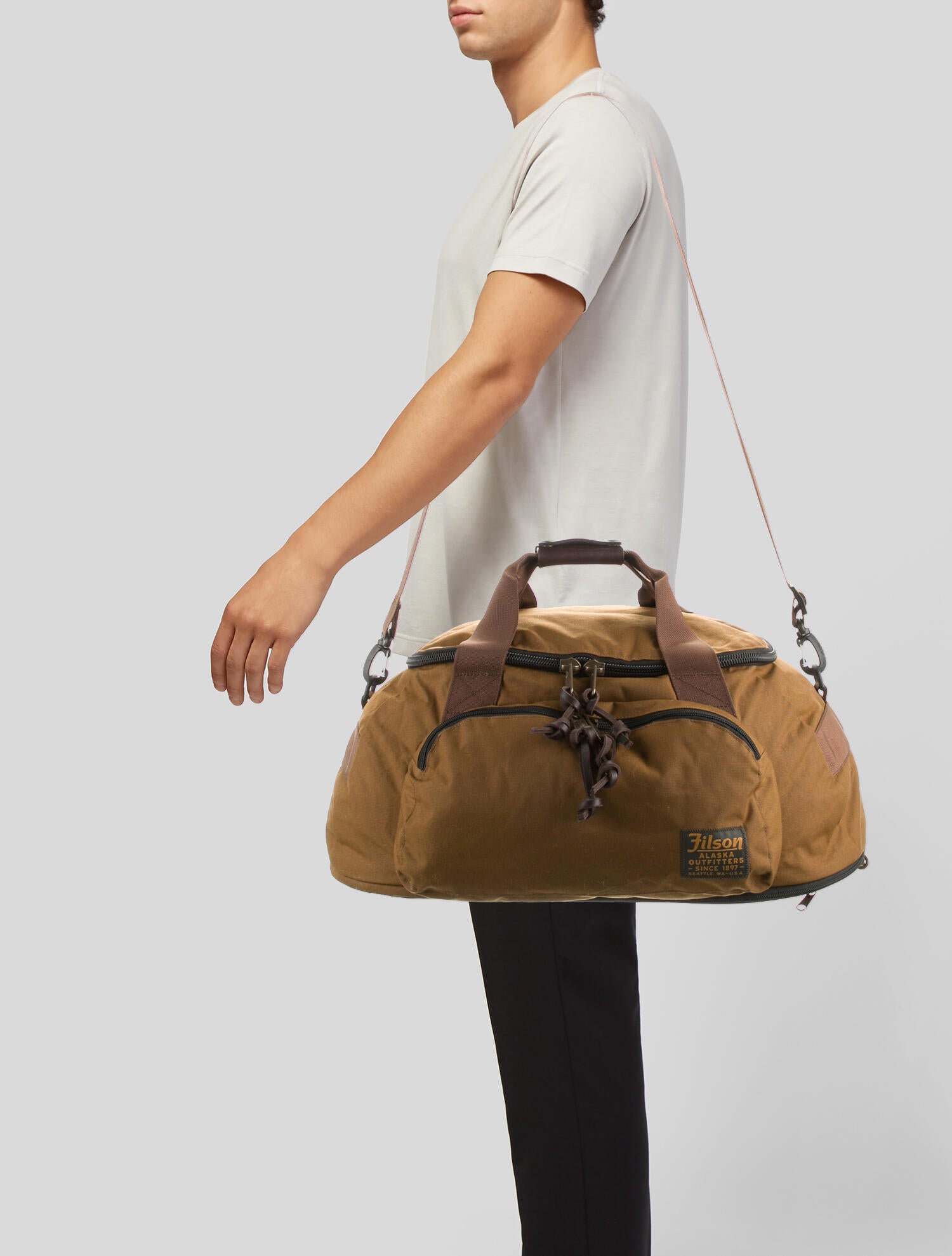 Filson Nylon Weekender - Brown Weekenders, Bags - WFLSN22997 | The RealReal