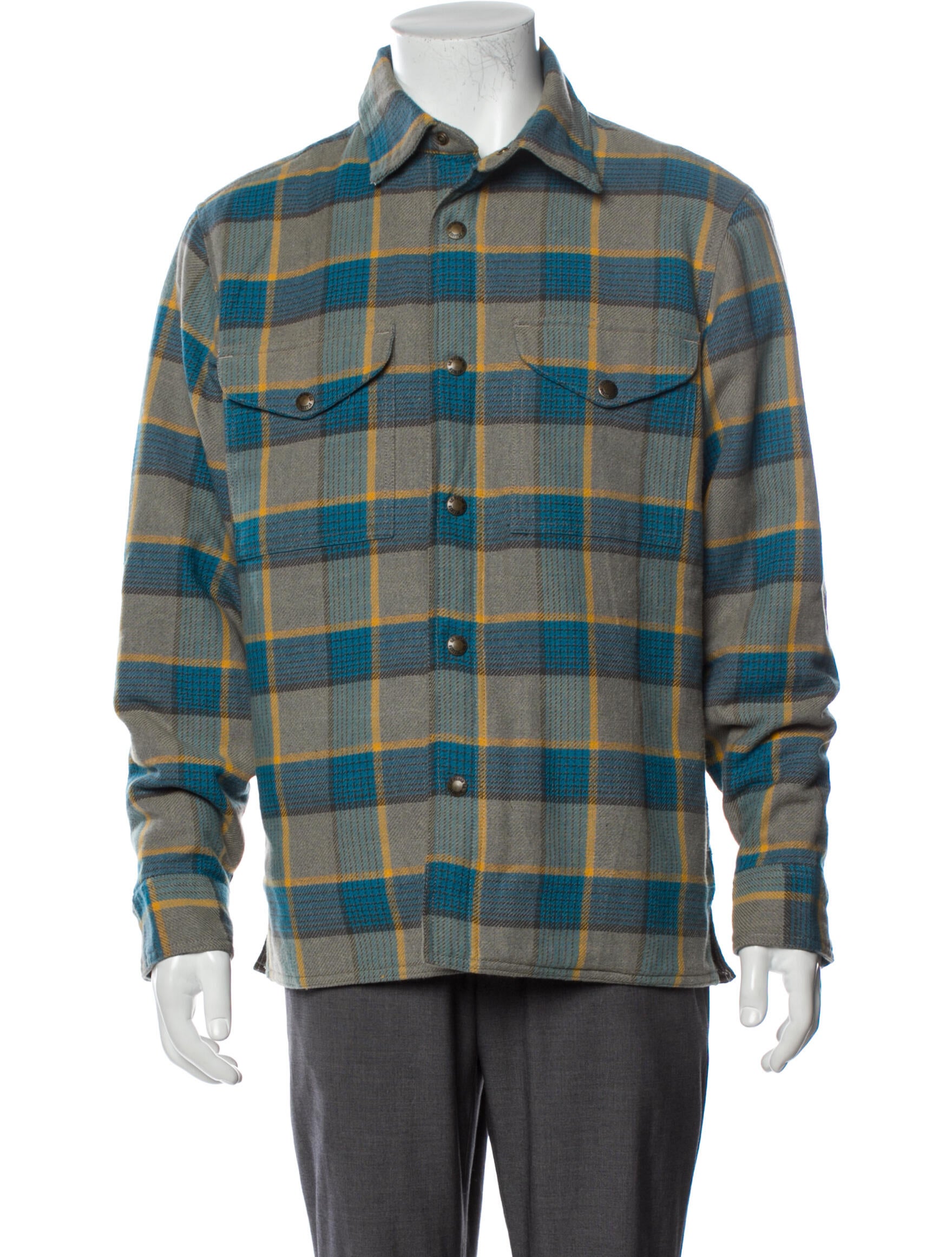 Filson Plaid Print Trucker Jacket - Neutrals Outerwear, Clothing ...