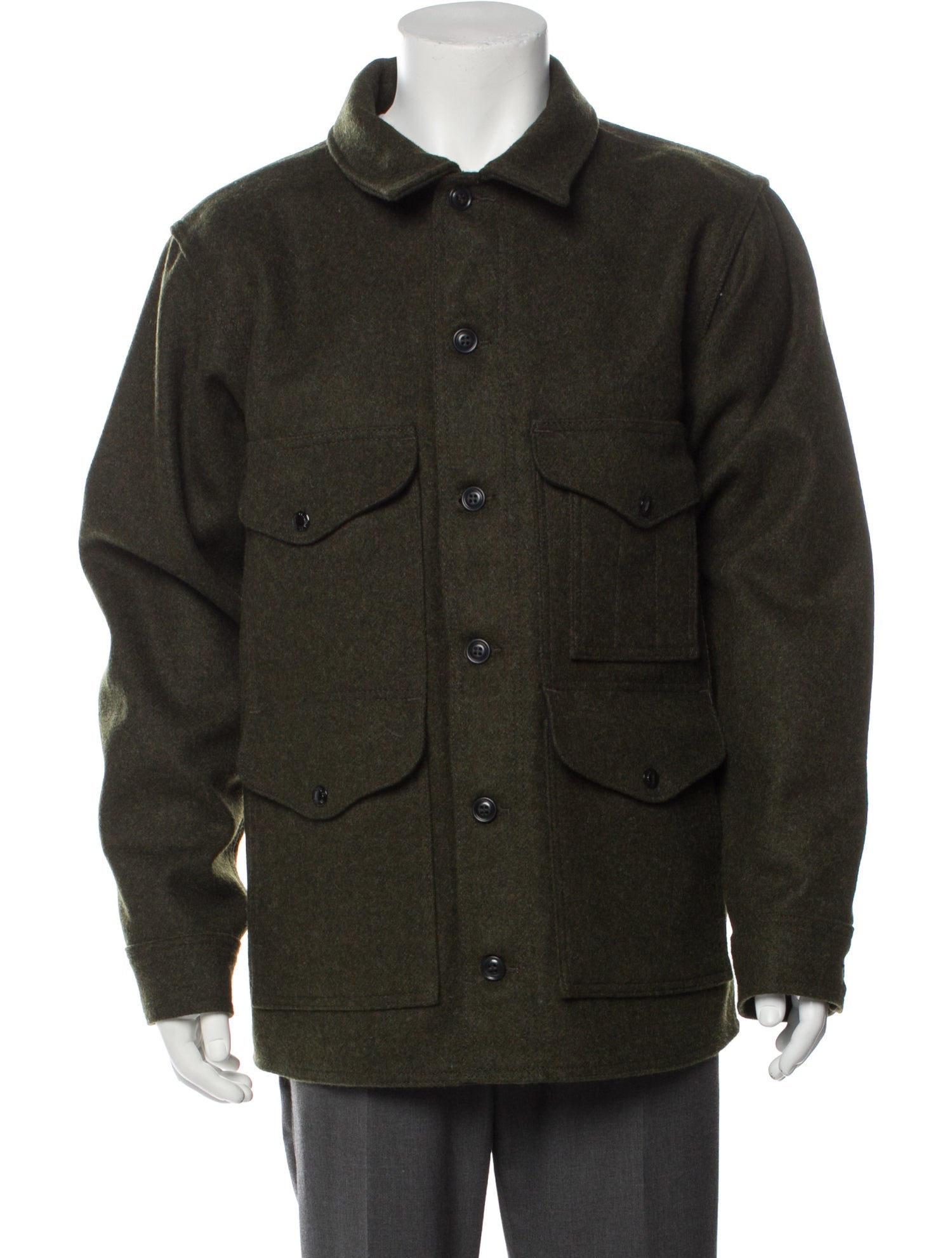 Filson Utility Jacket - Grey Outerwear, Clothing - WFLSN23159 | The ...