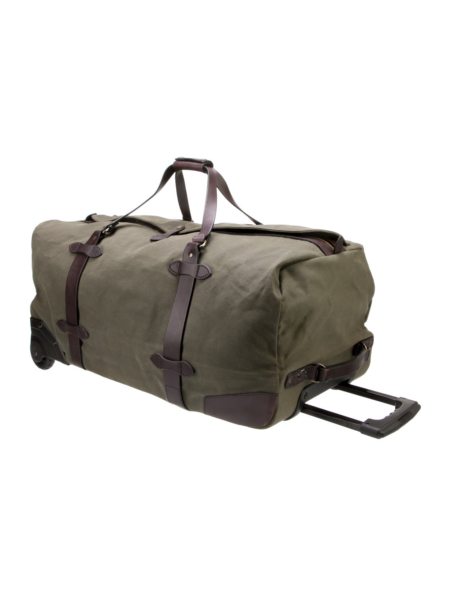 Filson Rolling Canvas Duffle Bag - Green Weekenders, Bags - WFLSN23286 ...