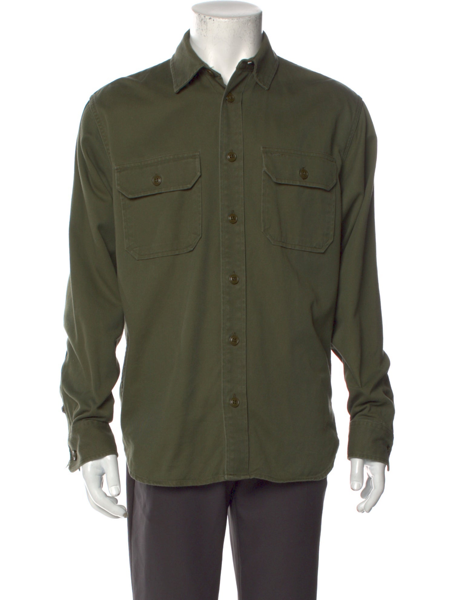 Filson Long Sleeve Shirt - Green Casual Shirts, Clothing - WFLSN23675 ...