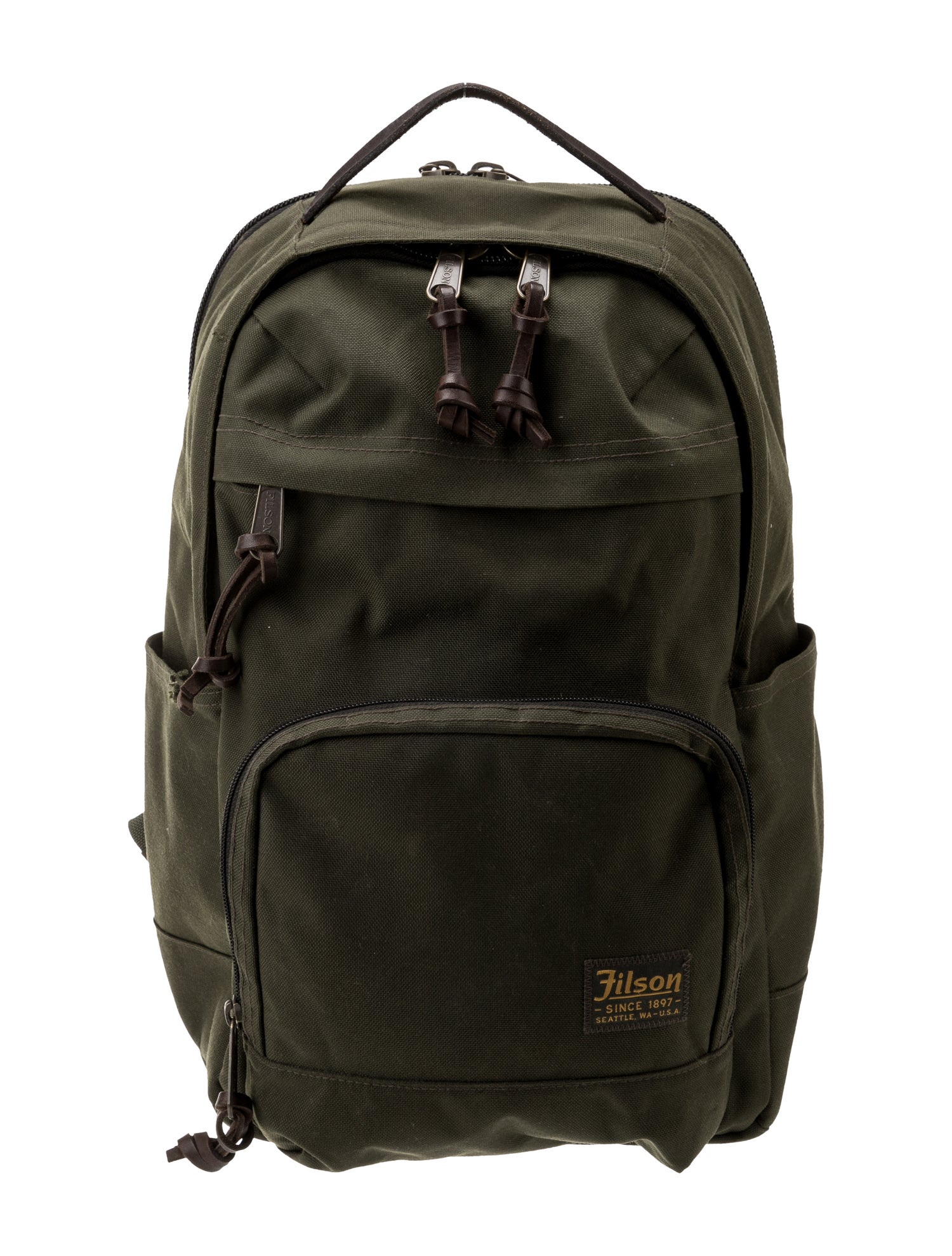 Filson Canvas Backpack - Green Backpacks, Bags - WFLSN23966 | The RealReal