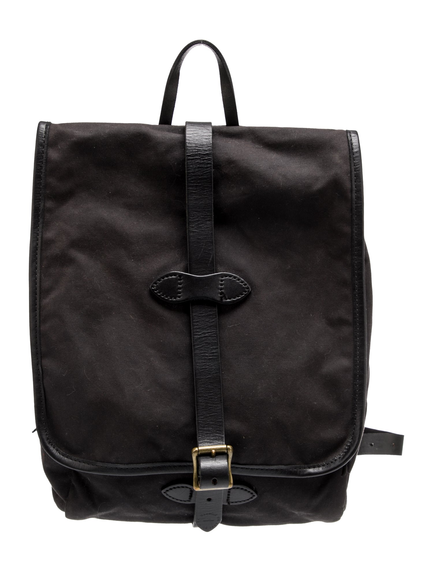 Filson Canvas Backpack - Black Backpacks, Handbags - WFLSN24080 | The ...