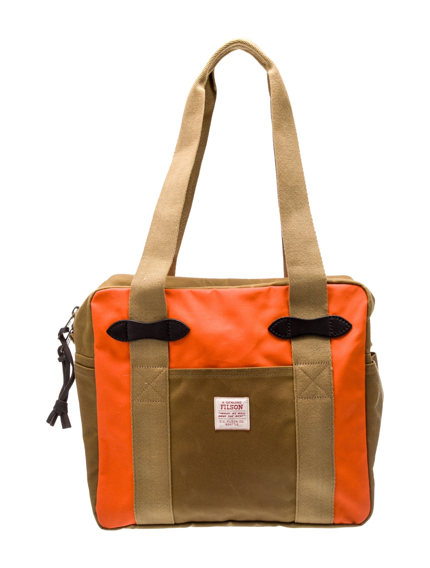 Filson Canvas Briefcase - Brown Totes, Handbags - WFLSN24203 | The RealReal