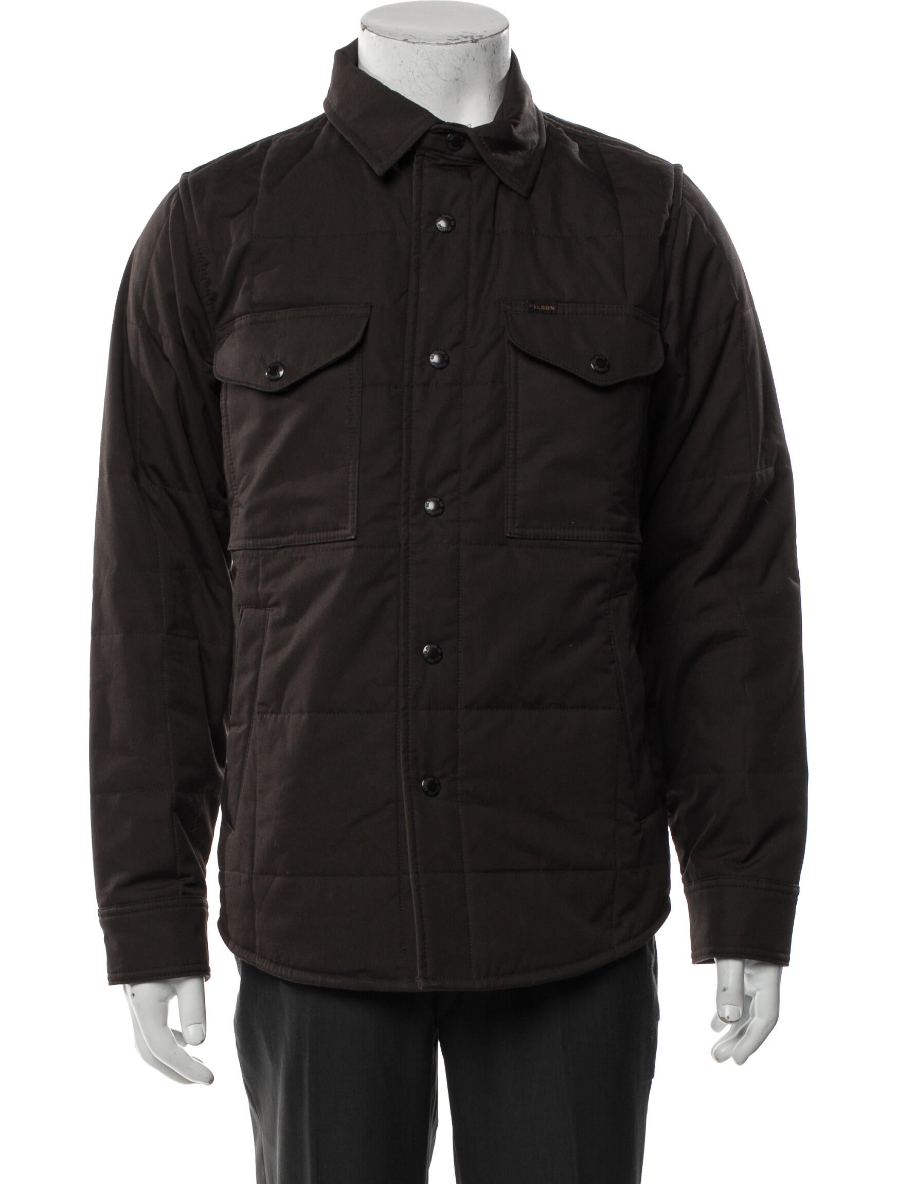 Filson Utility Jacket - Brown Outerwear, Clothing - WFLSN24421 | The ...