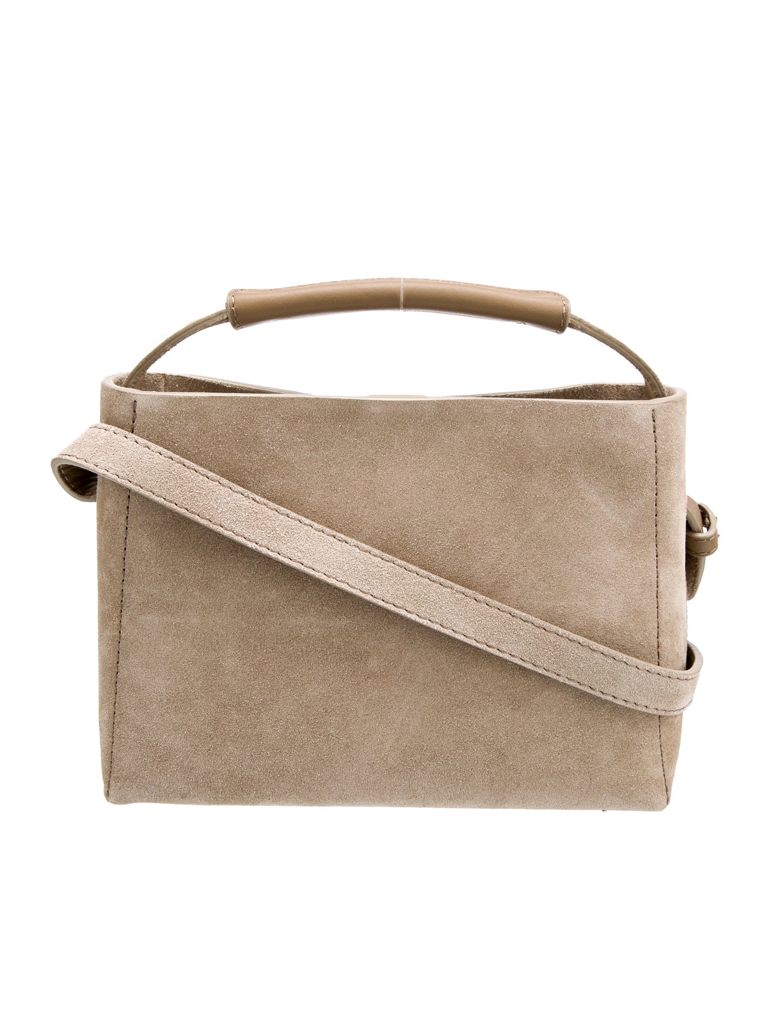 Flattered Suede Crossbody Bag w/ Tags - Brown Crossbody Bags, Handbags ...