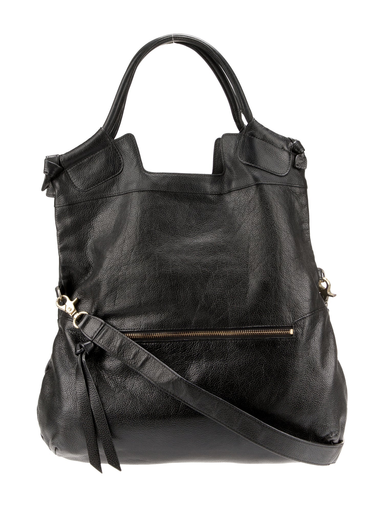 Foley + Corinna Leather Hobo Bag - Black Hobos, Handbags - WFO21100 ...
