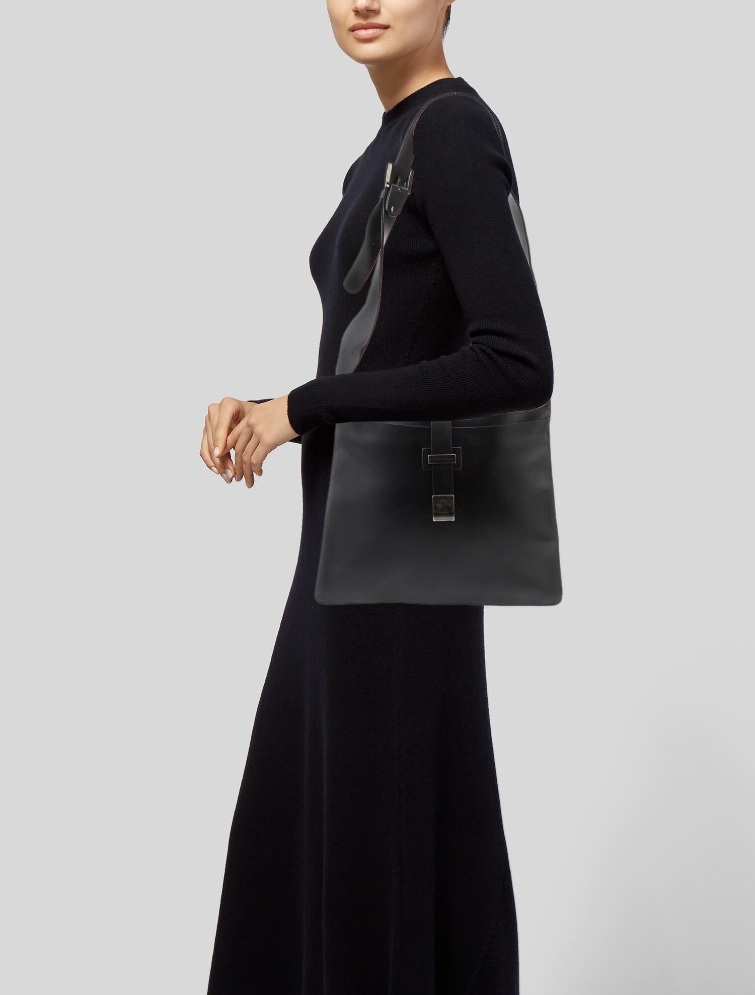 Francesco Biasia Leather Crossbody Bag - Black Crossbody Bags, Handbags ...