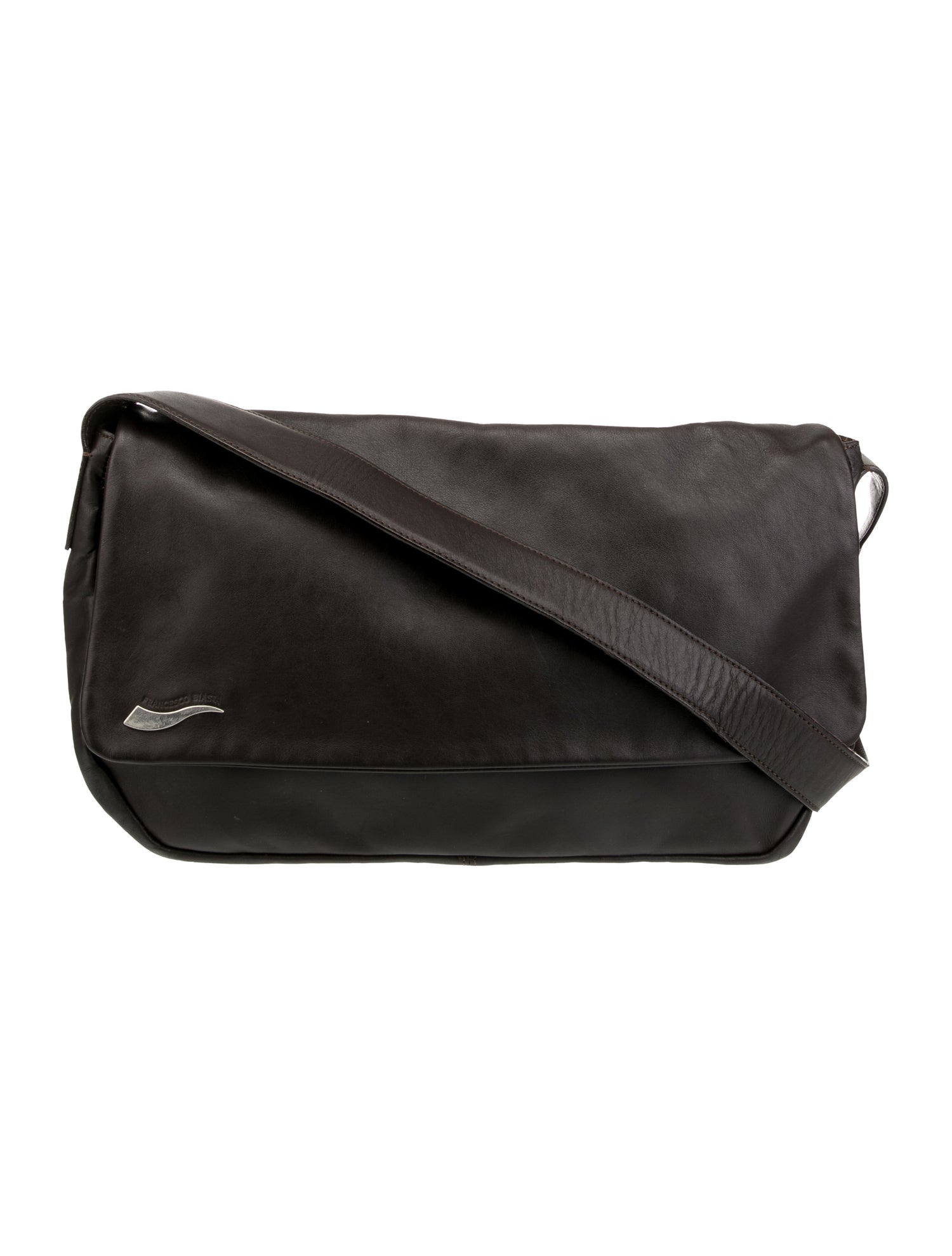 Francesco Biasia Leather Shoulder Bag - Brown Shoulder Bags, Handbags ...