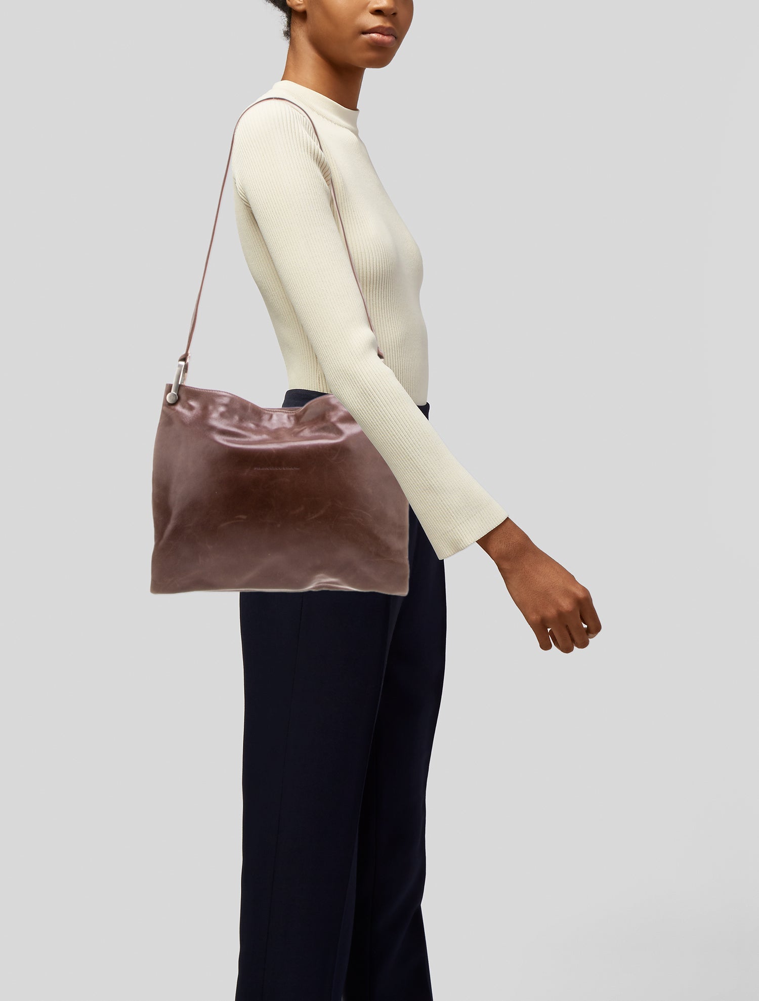 Helen Kaminski Solid Raffia Shoulder Bag - Brown Shoulder Bags ...