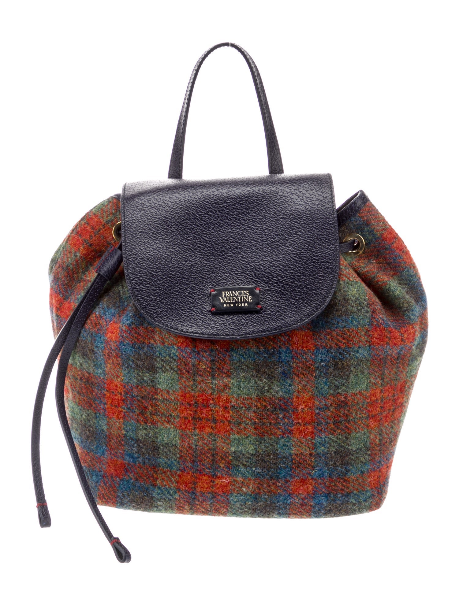 Frances Valentine Wool Backpack - Blue Backpacks, Handbags - WFRAV25258 ...