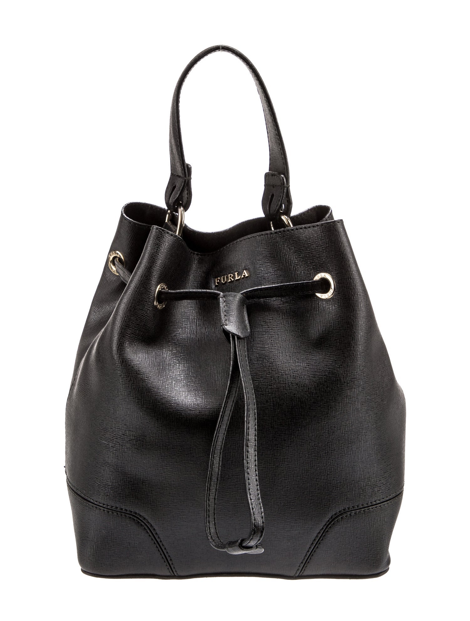 Rag & Bone Leather Braided Bucket Bag - Black Bucket Bags, Handbags ...
