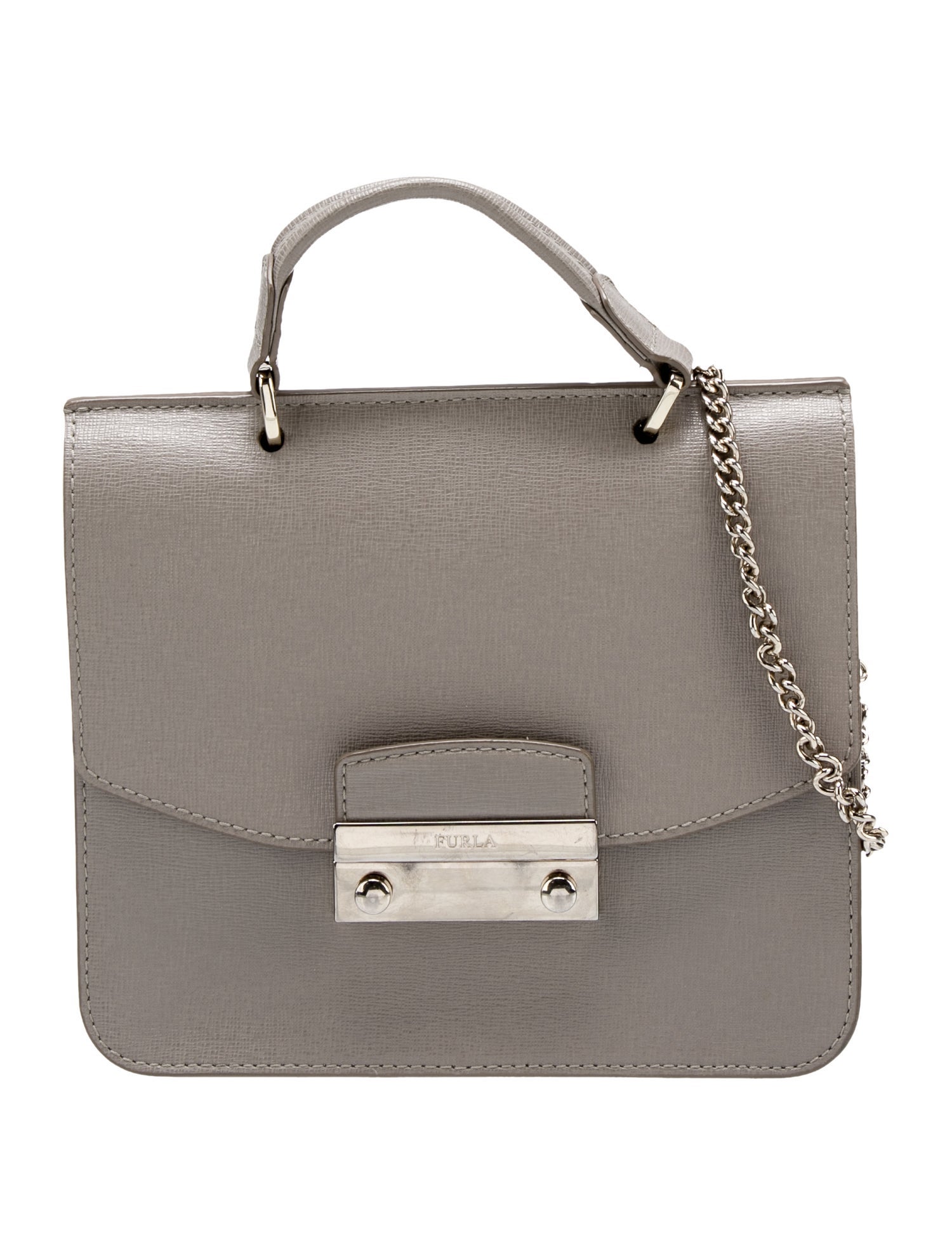 Tory Burch Leather Handle Bag - Black Handle Bags, Handbags - WTO619263 ...