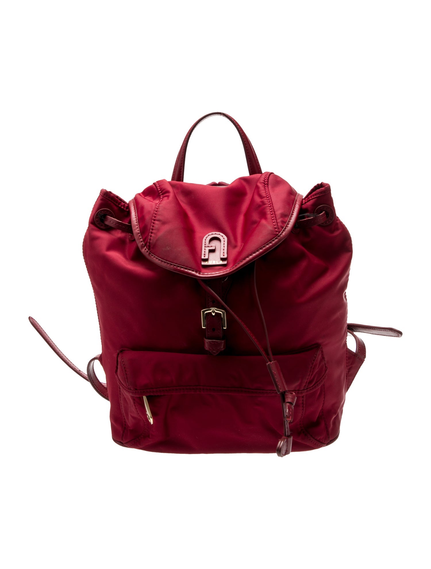 Furla Nylon Backpack - Red Backpacks, Handbags - WFU36758 | The RealReal