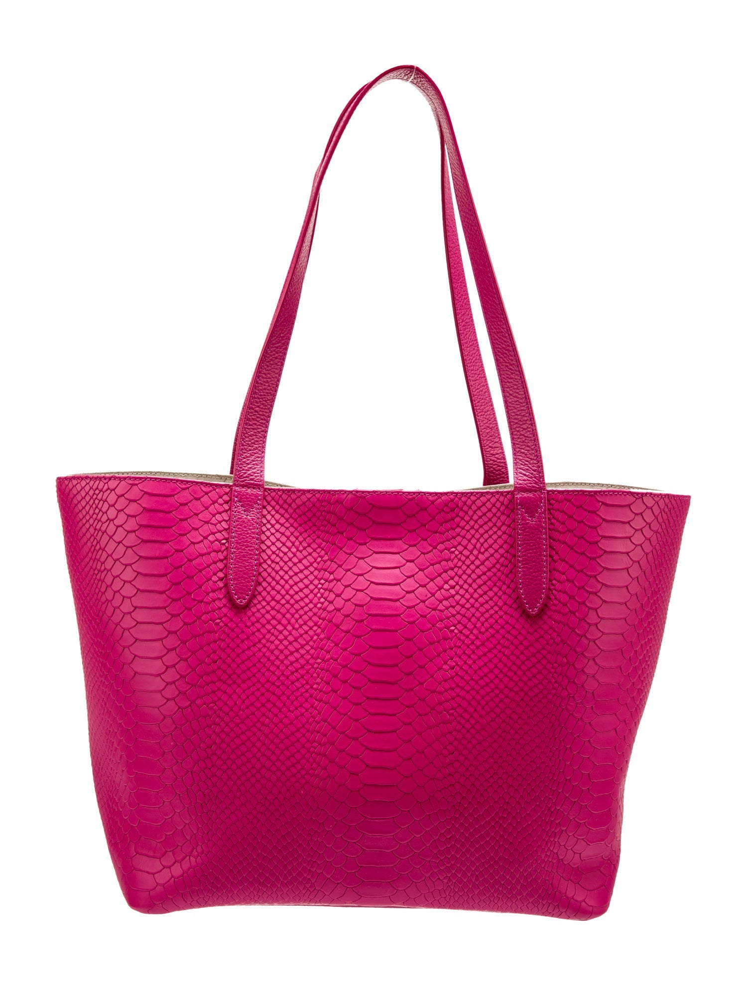Tory Burch Leather Tote Bag - Pink Totes, Handbags - WTO605366 | The ...