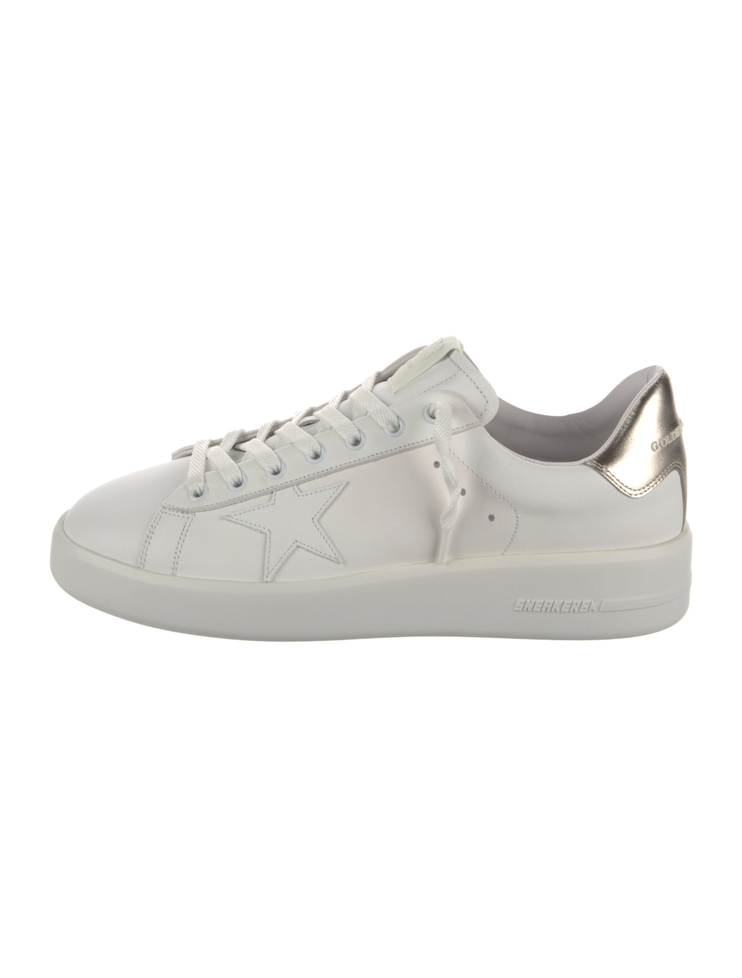 Golden Goose Leather Sneakers w/ Tags - White Sneakers, Shoes ...