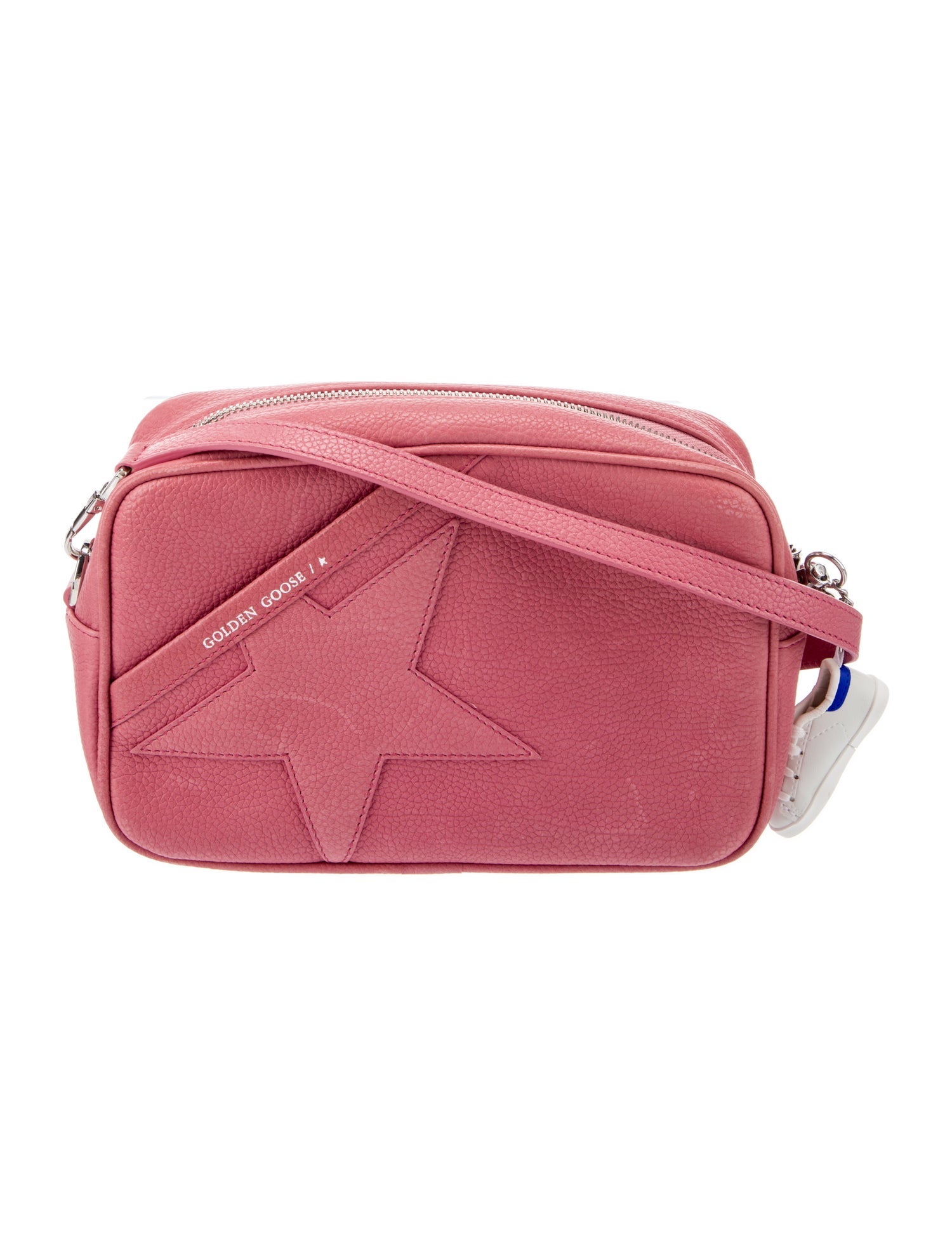 Golden Goose Leather Crossbody Bag - Pink Crossbody Bags, Handbags ...