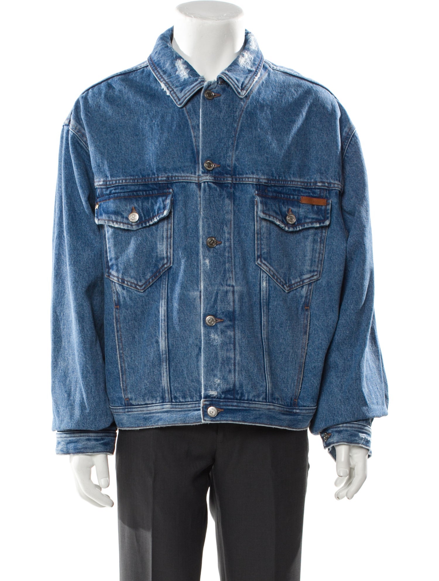 Golden Goose Denim Jacket - Blue Outerwear, Clothing - WG5153118 | The ...