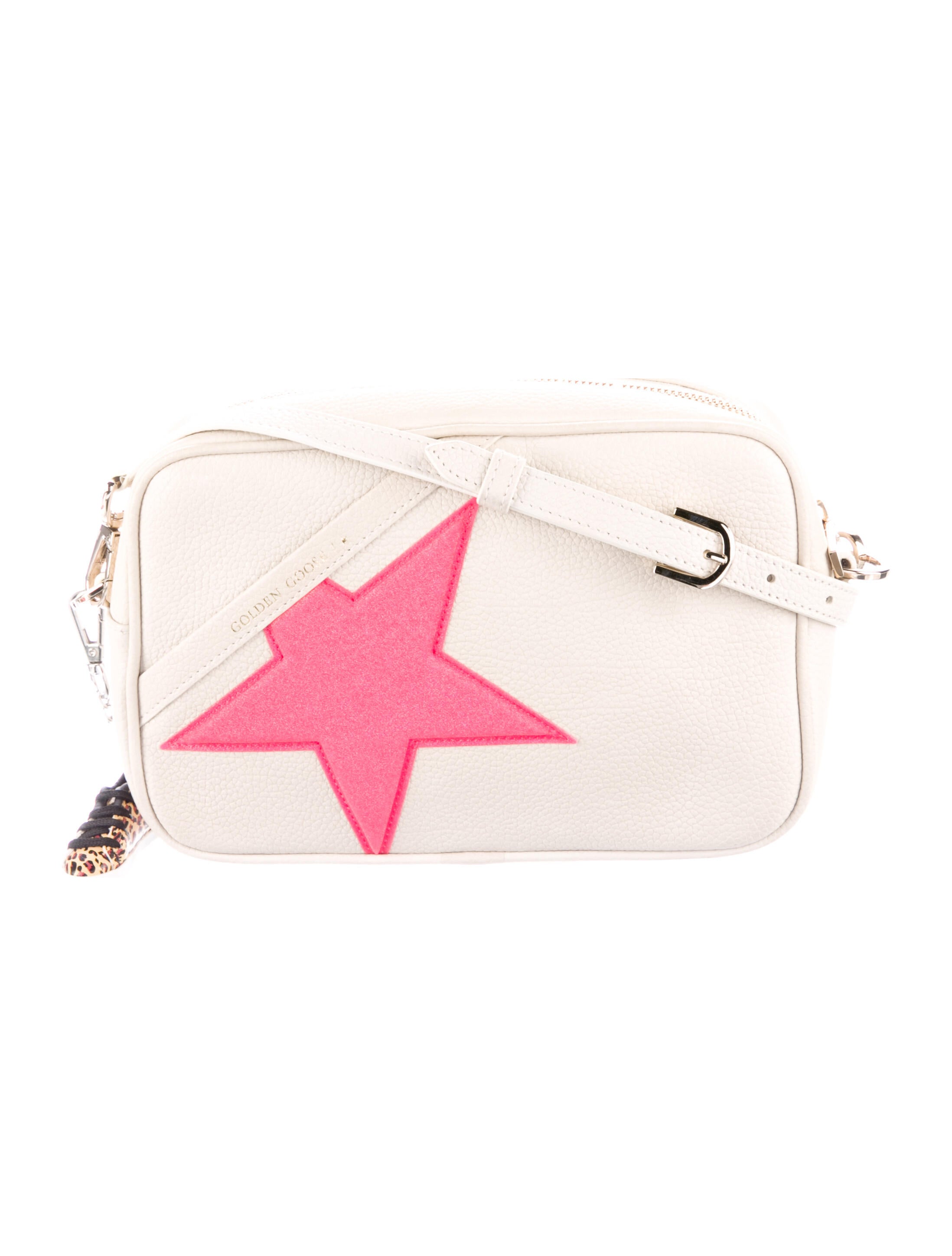 Golden Goose Leather Crossbody Bag - Neutrals Crossbody Bags, Handbags ...