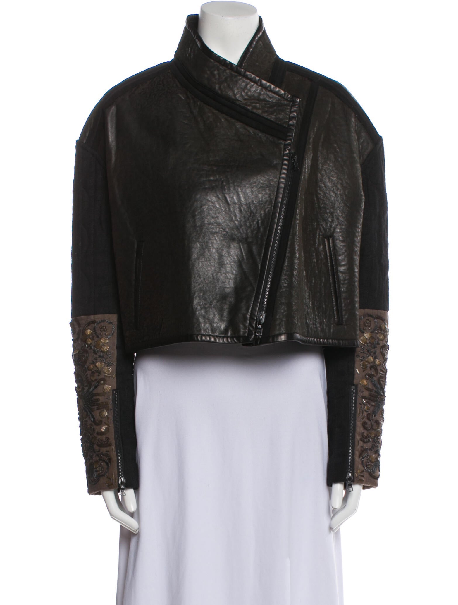 Gary Graham Shearling Fur Jacket - Black Jackets, Clothing - WGA21457 ...