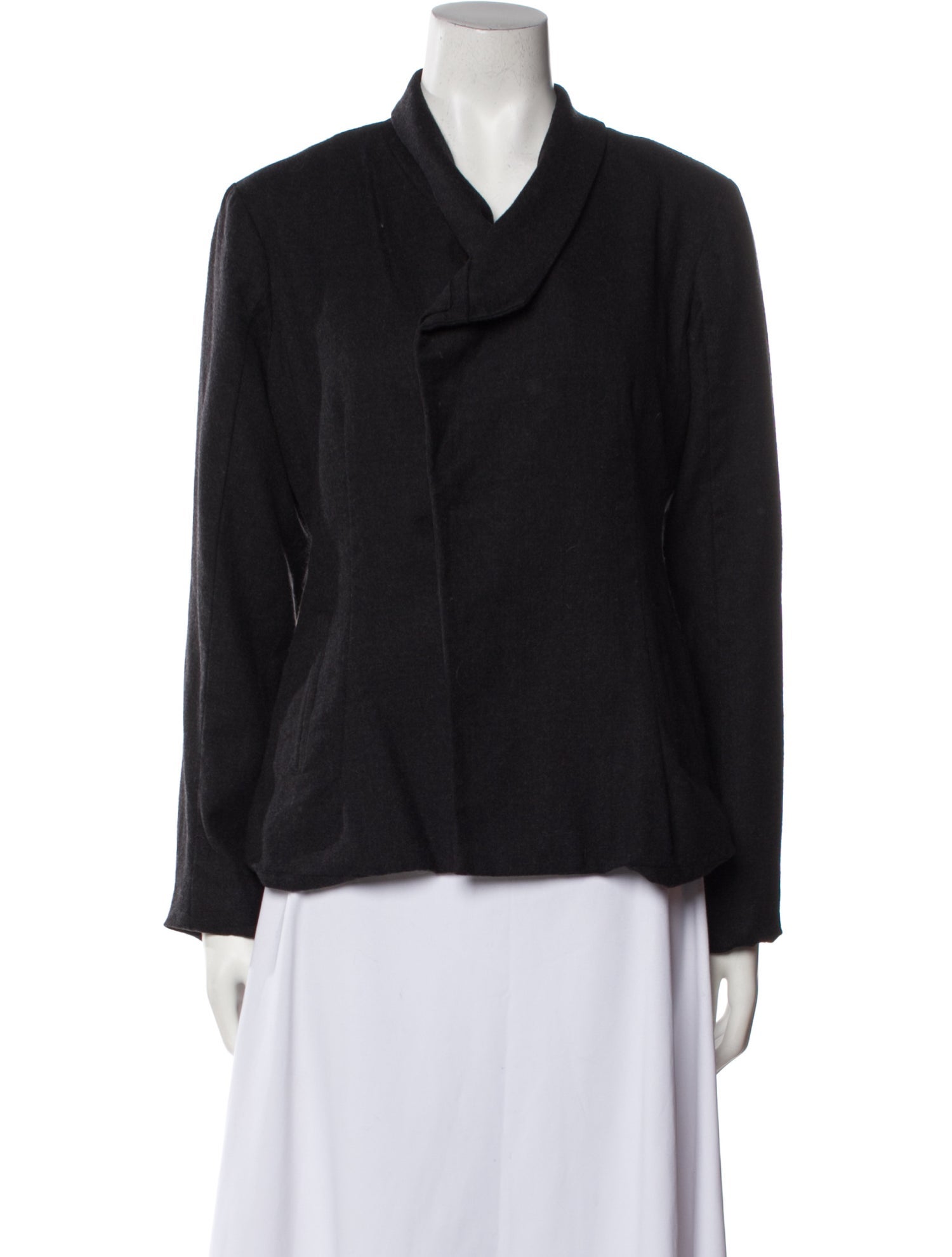 Gary Graham Wool Jacket - Black Jackets, Clothing - WGA21883 | The RealReal