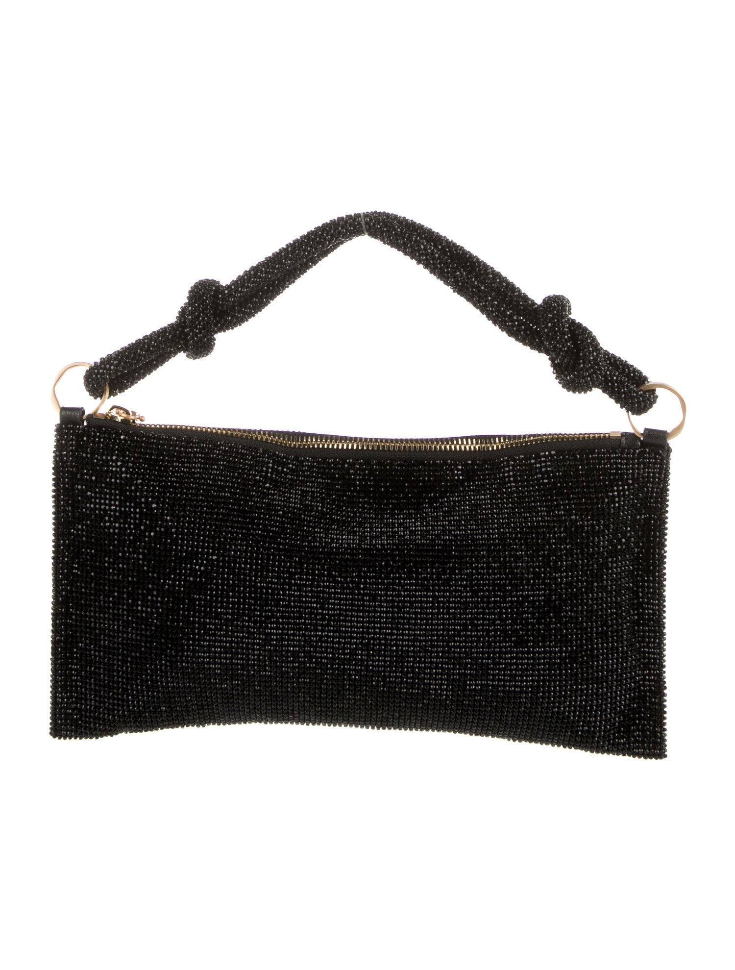Larisa Barrera Crystal Embellished Evening Bag - Black Evening Bags ...