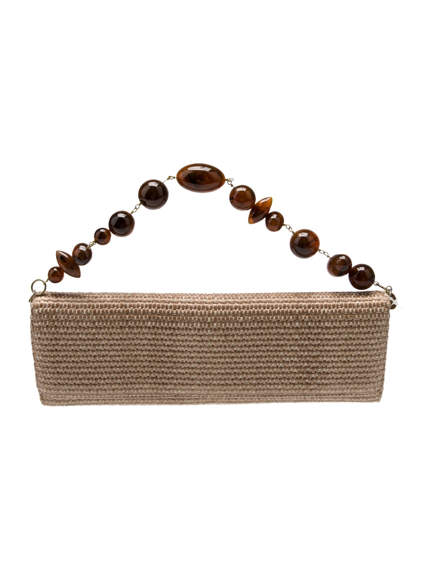 Cult Gaia Straw Evening Bag - Neutrals Evening Bags, Handbags ...