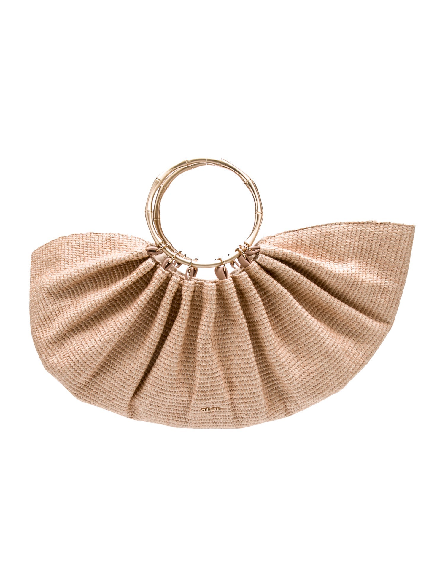 Cult Gaia Straw Top Handle Bag - Neutrals Handle Bags, Handbags ...