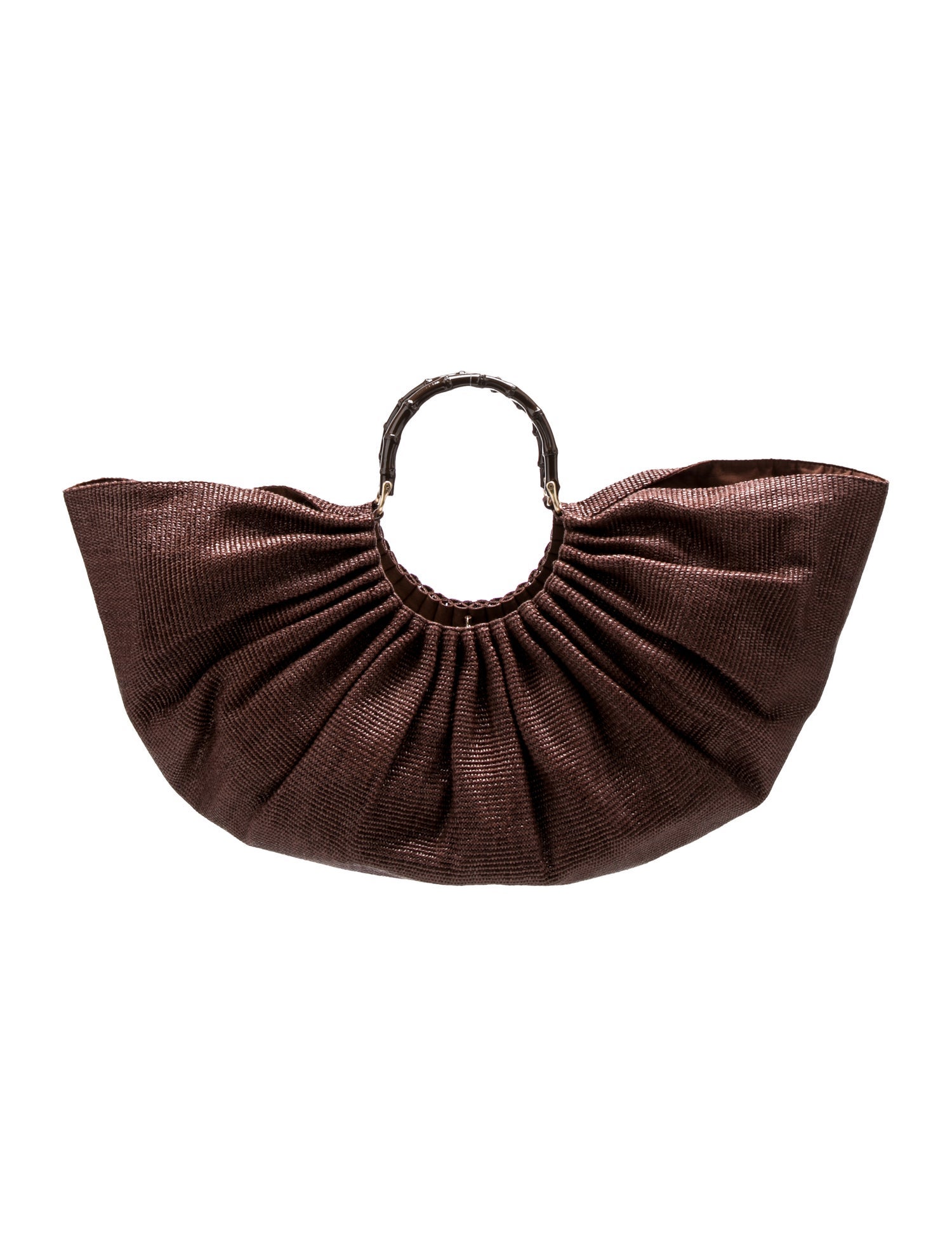 Cult Gaia Straw Evening Bag - Brown Totes, Handbags - WGAIA53743 | The ...