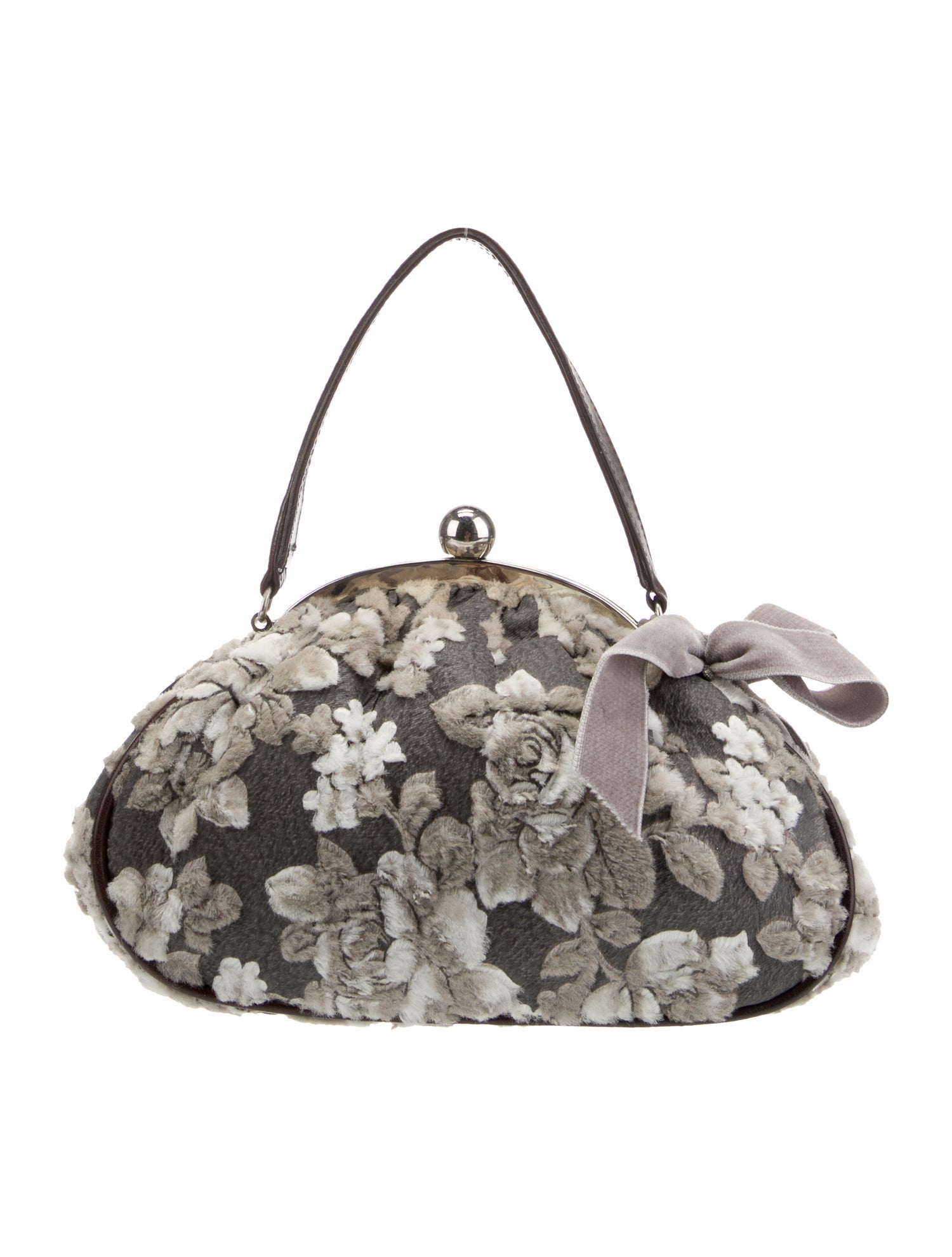 Glenda Gies Handle Bag - Grey Handle Bags, Handbags - WGLGS20096 | The ...