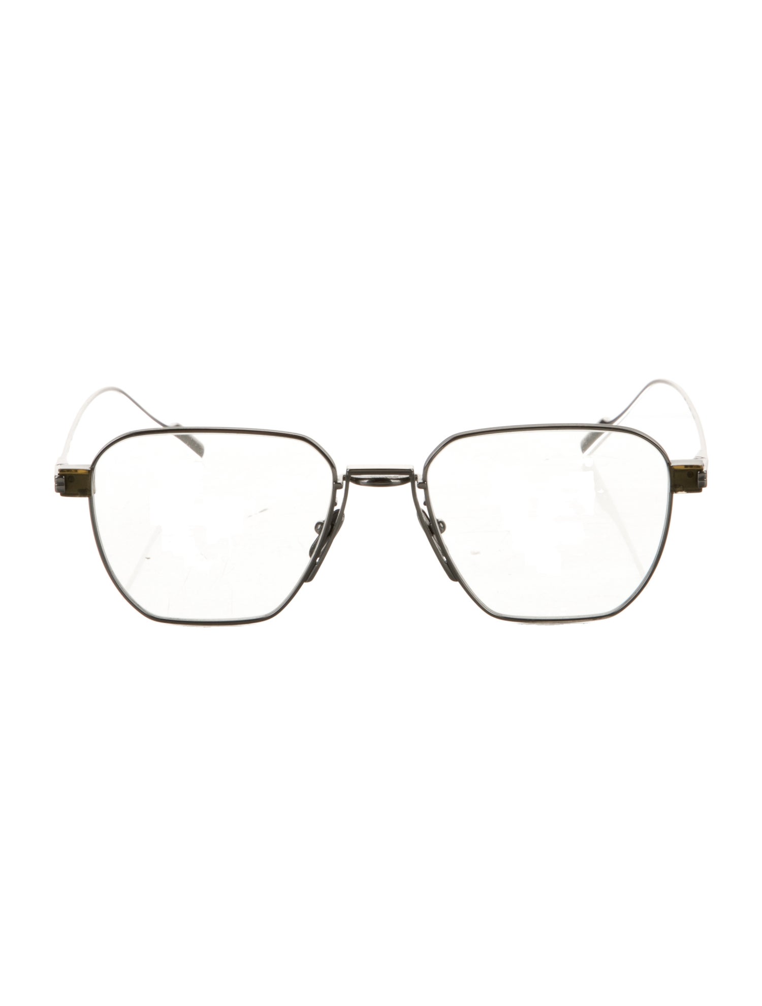 Gentle Monster Tap Tap Square Eyeglasses - Silver Eyeglasses ...