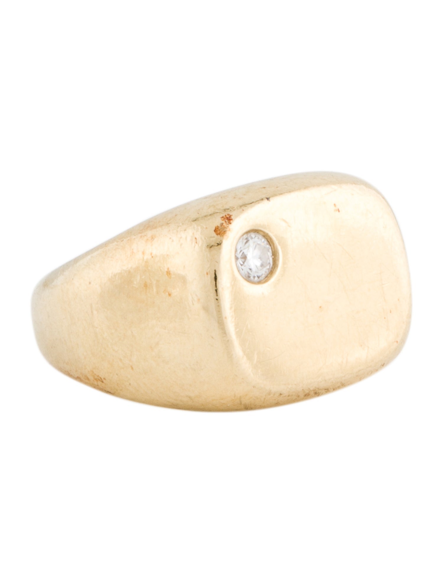 Goop G. Label 14K Diamond Sydney Floating Signet Pinkie Ring - 14K ...